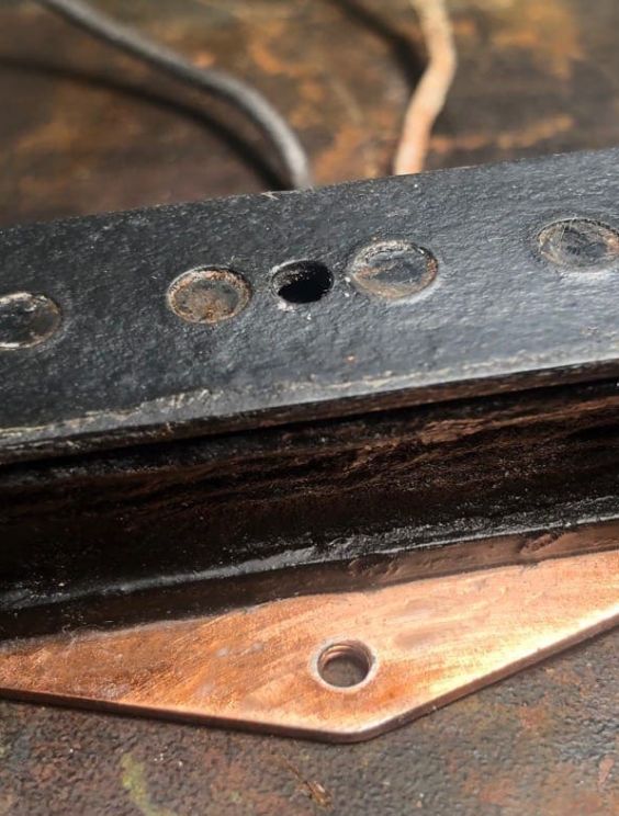 Danocaster Single Cut Esquire Style Electric Guitar - 52' Champ Lap ...