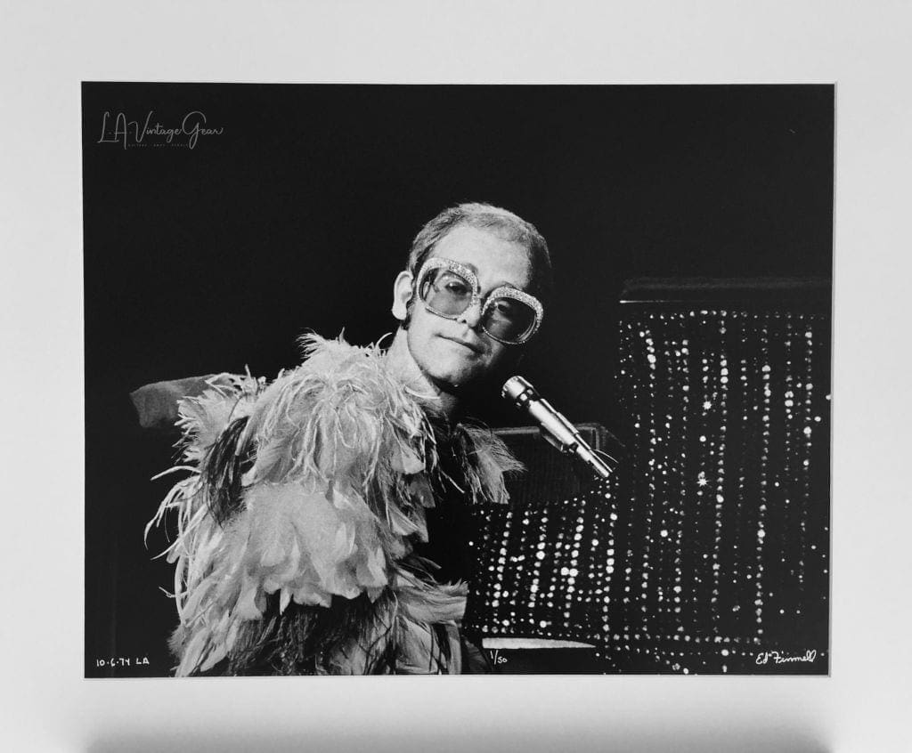 Elton John Goodbye Yellow Brick Road Tour L.A. Forum 1974 - Authentic ...