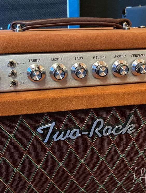 Two Rock Studio Signature Combo Amp -Tobacco Suede Finish & Diamond ...