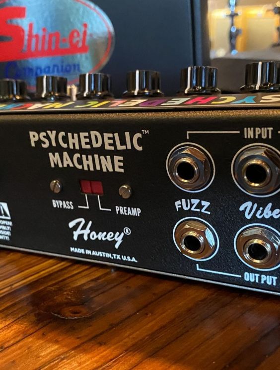 Shin-Ei Psychedelic Machine - 3 Pedals In One! 120 Volt U.S./N.American ...