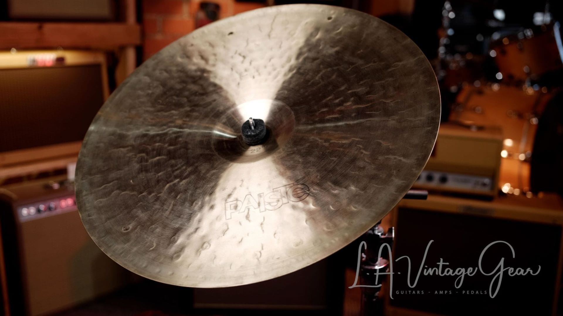 Paiste Dark Ride 22” - 2375 Grams - Audio / Video Clip Included • LA ...