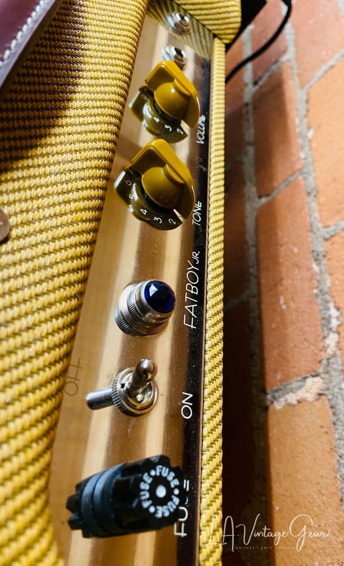 Blankenship Fat Boy Jr. – 9 Watt Tweed Guitar Amplifier with Gold ...