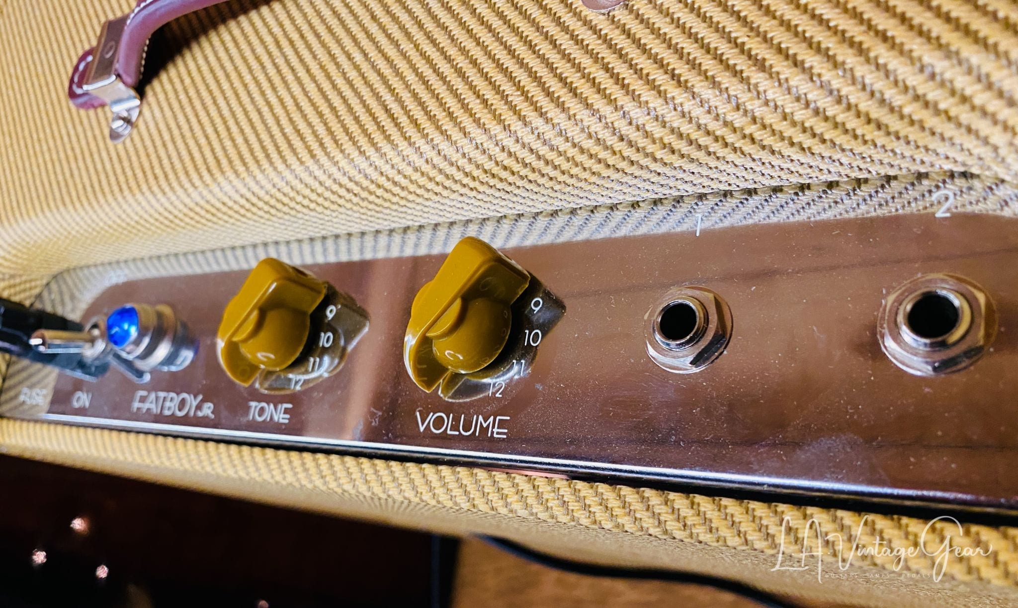 Blankenship Fat Boy Jr. - 9 Watt Tweed Guitar Amplifier with Gold ...