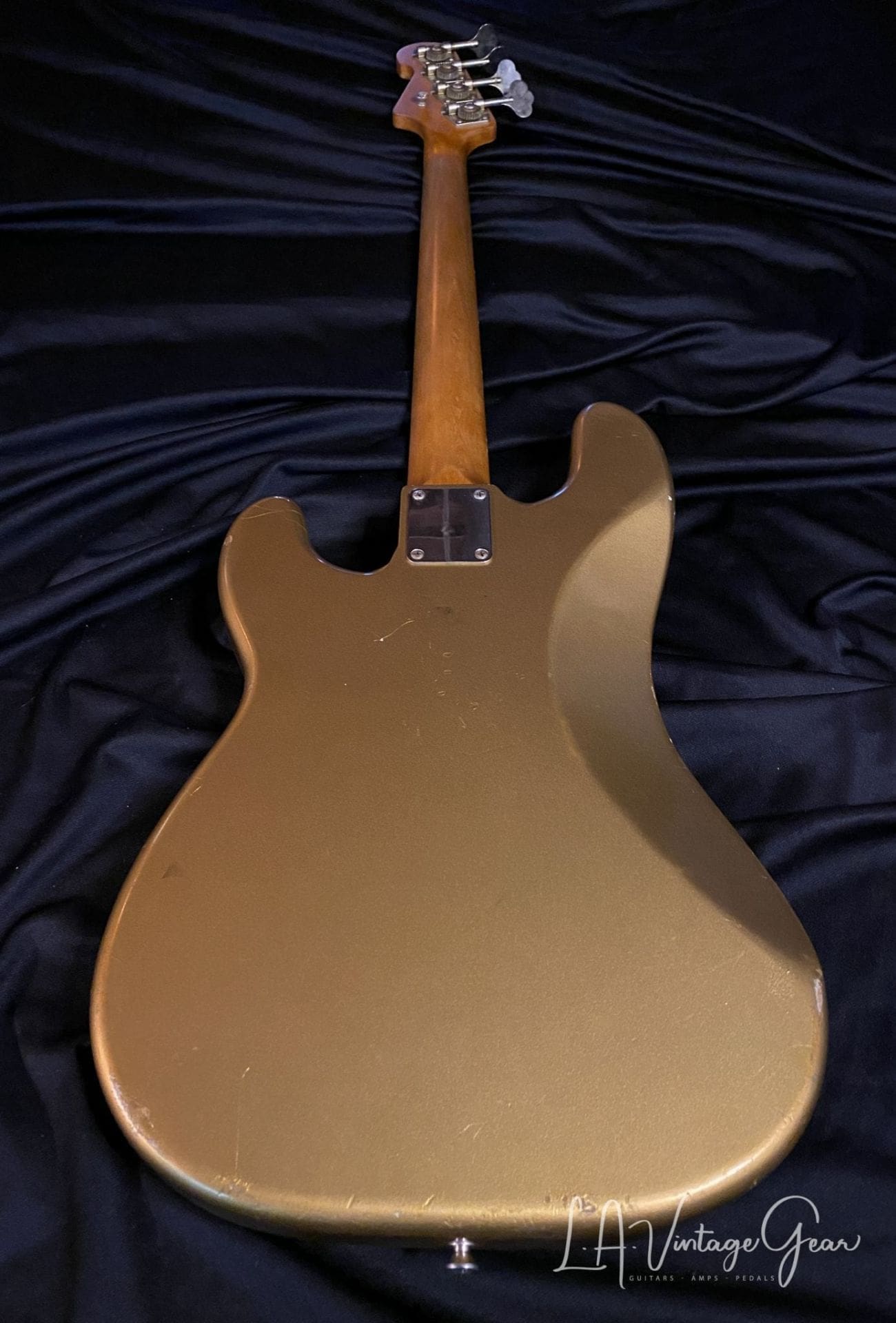 (SOLD) Danocaster P-Style Bass in Firemist Gold - with Fralin Pickups ...