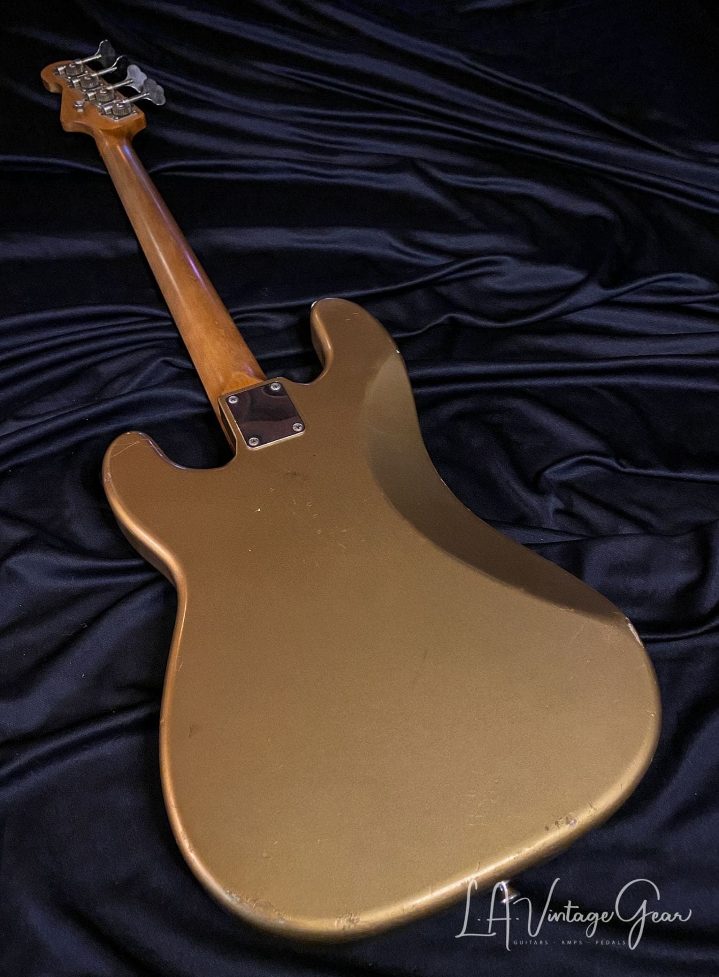 (SOLD) Danocaster P-Style Bass in Firemist Gold - with Fralin Pickups ...