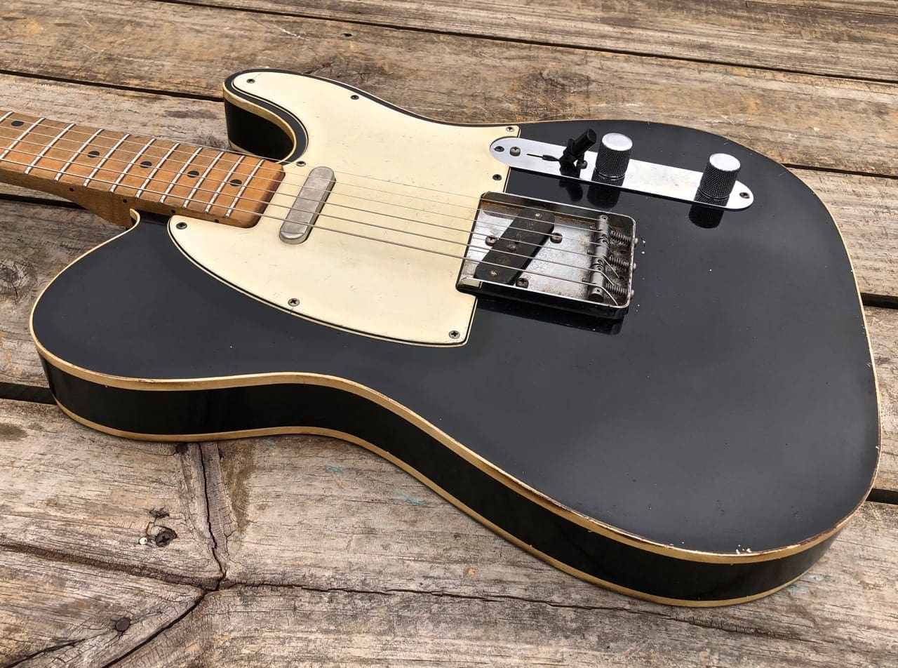 (SOLD) Danocaster Double Bound Single Cut Electric Guitar – LA Vintage Gear