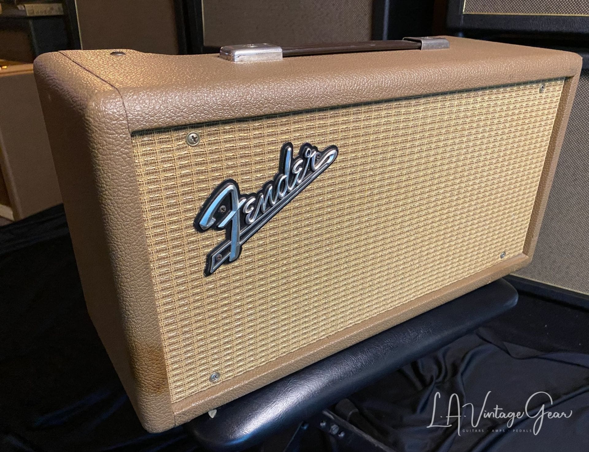 Fender Vintage 1965 Reverb Tank Model 6G15 in Brown Tolex – LA Vintage Gear