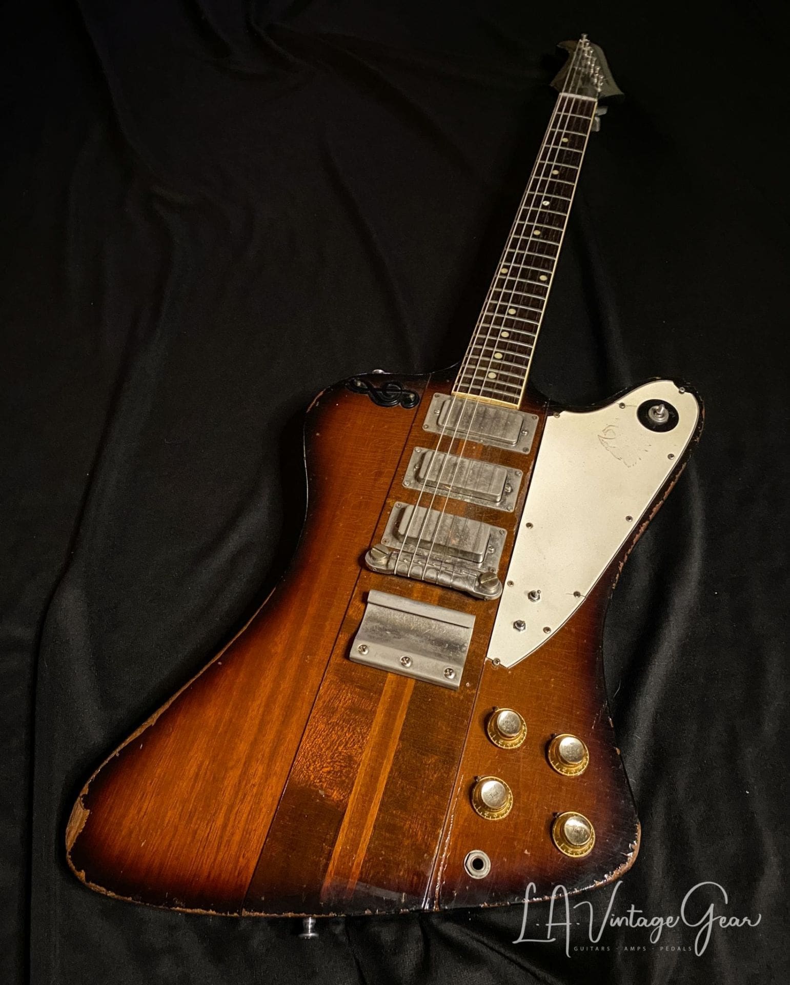 (SOLD) Gibson Vintage 1964 Firebird III - Owned by Motown Guitar Legend ...