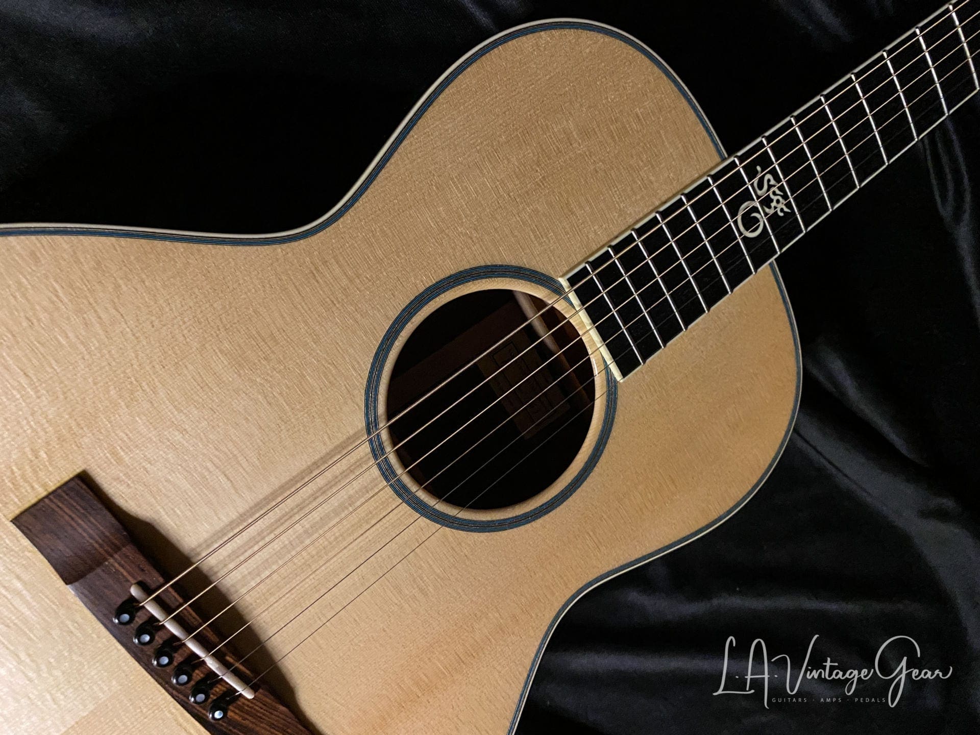 Santa Cruz Model H Acoustic Guitar – Amazing Tone! Near Mint ! – LA ...