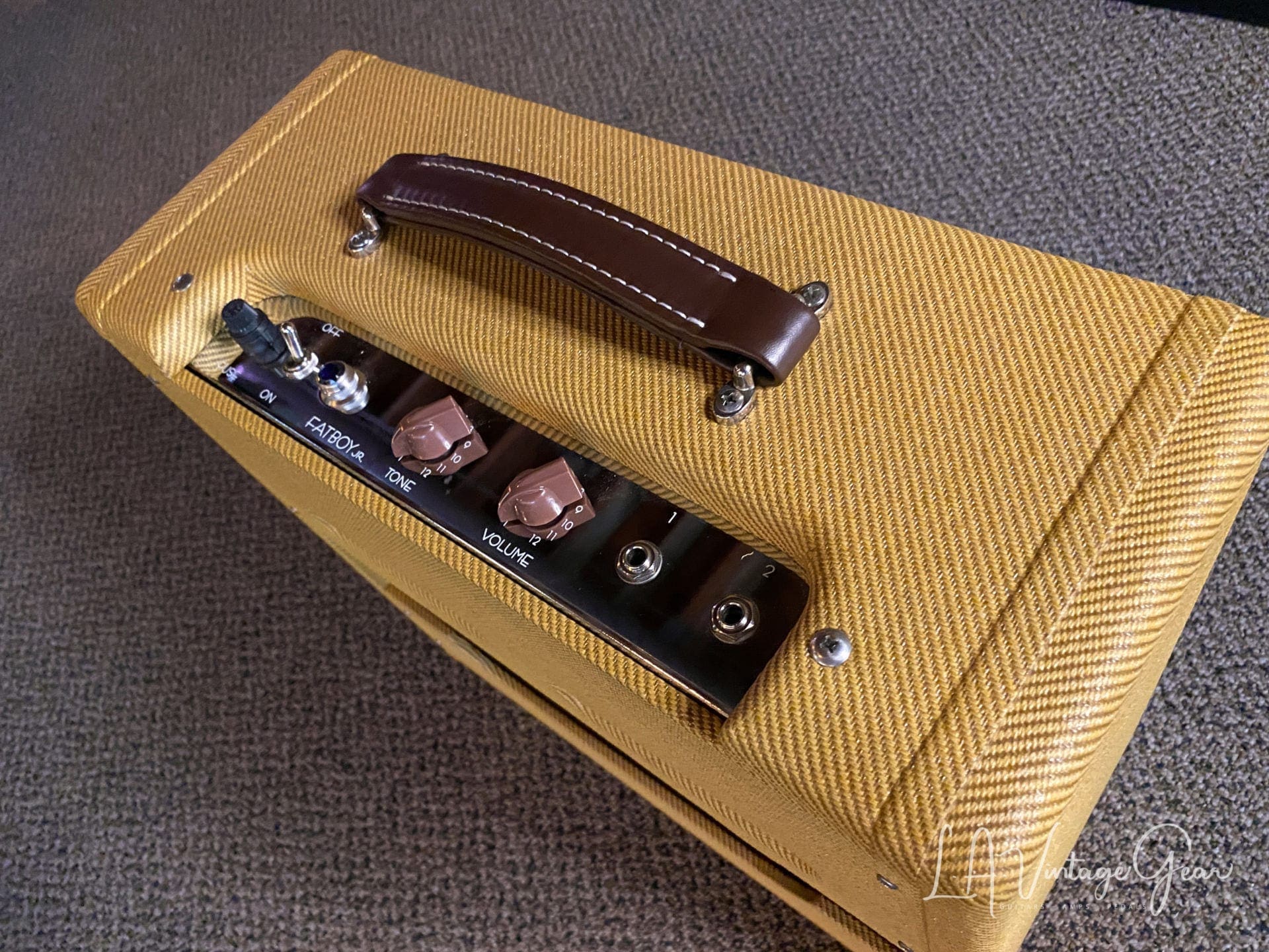 Blankenship Fatboy Jr.9 Watt Tweed Guitar Amplifier Brown Knobs & Gold ...