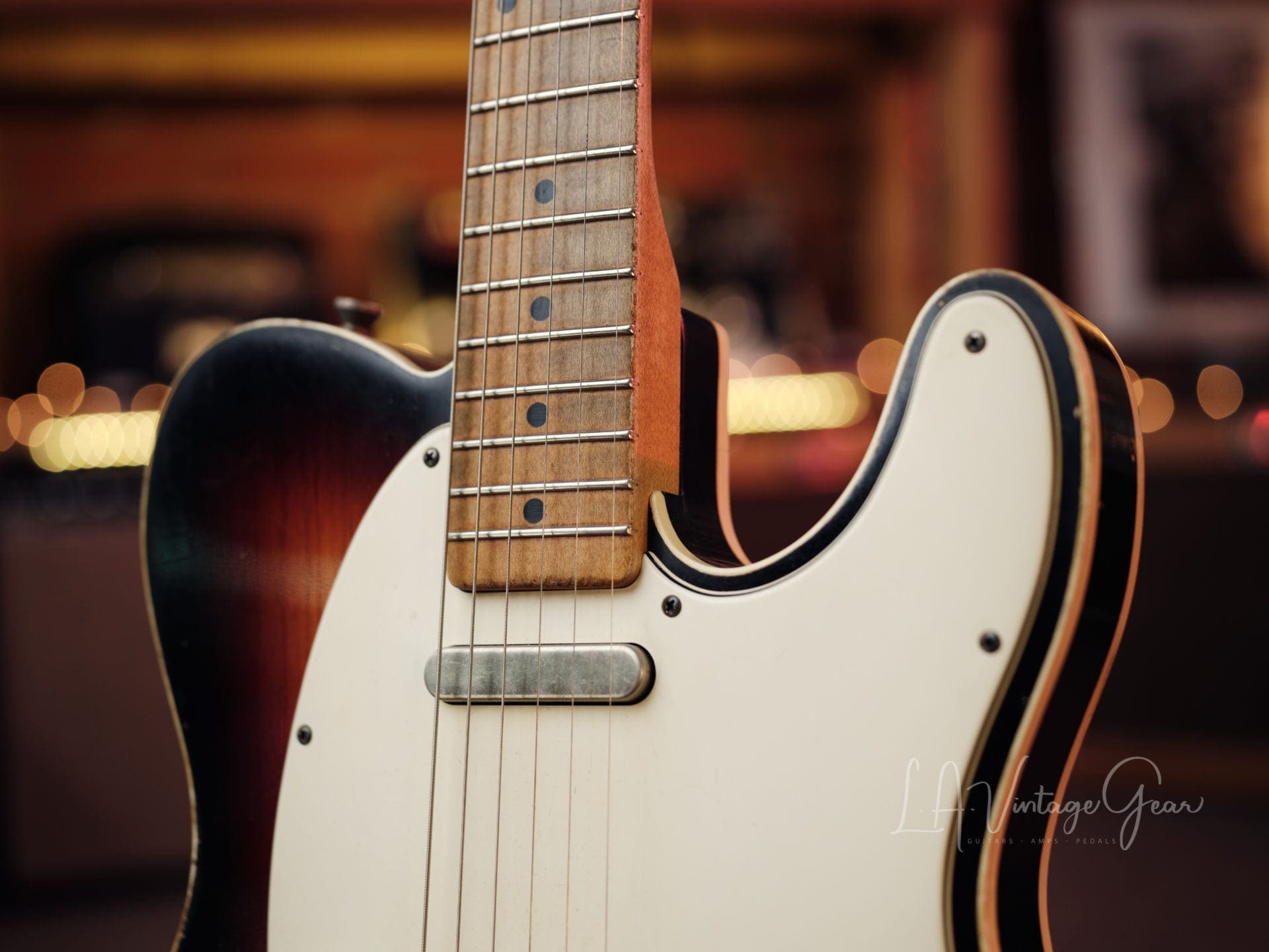 Danocaster Double Bound Single Cut Electric Guitar with Maple Neck ...