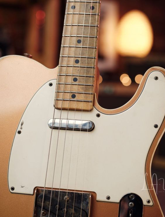 Danocaster Double Bound Single Cut Electric Guitar – in a Faded Out ...