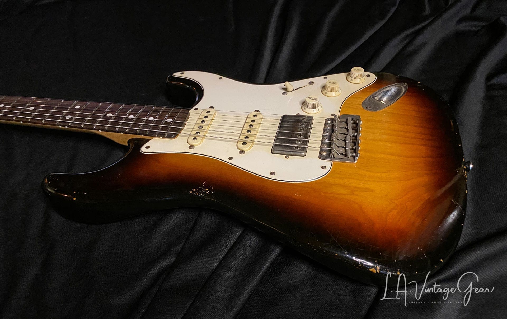 Danocaster Double Cut SSH Custom Electric Guitar – 2.5T Sunburst and ...
