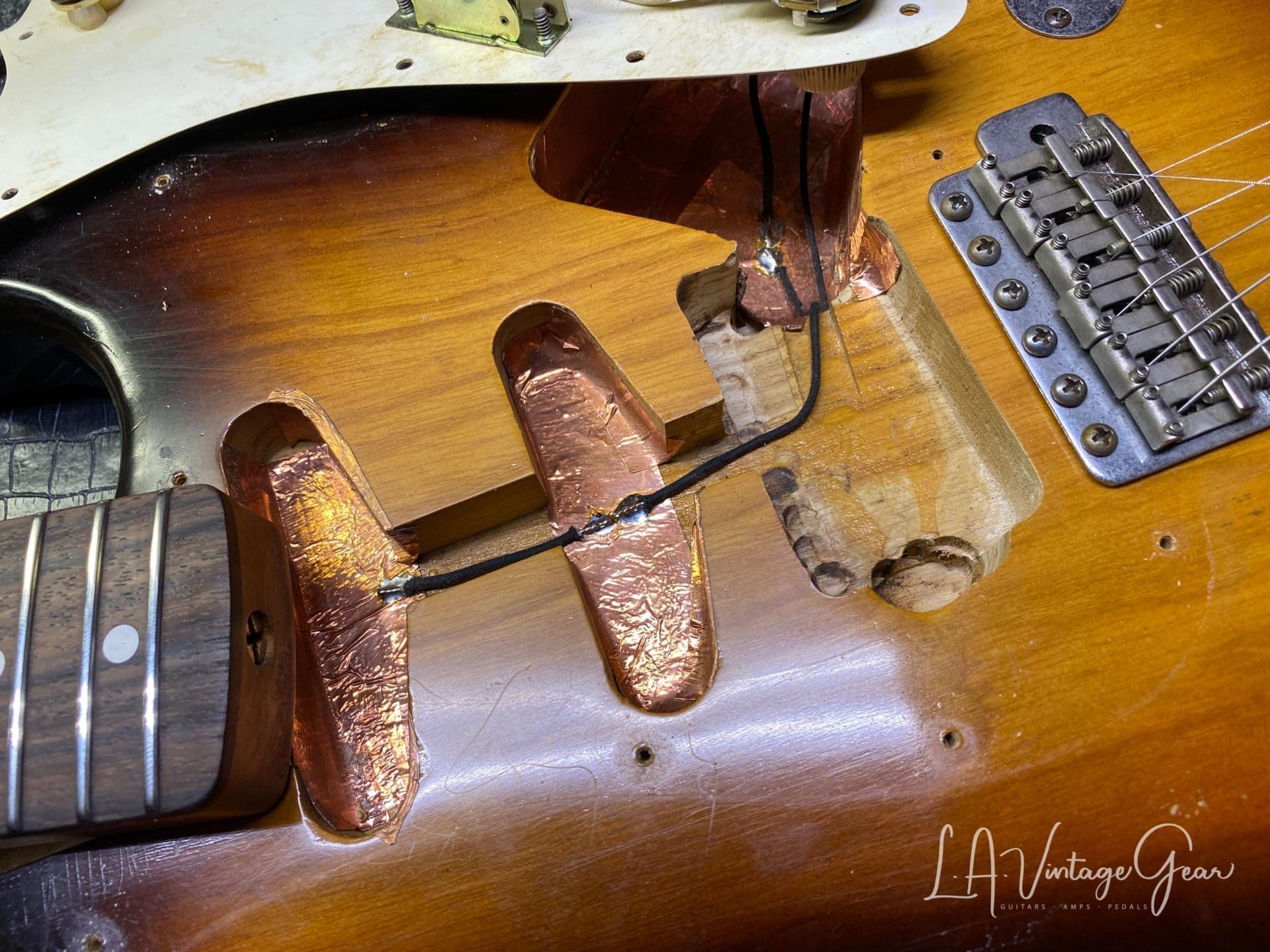 Danocaster Double Cut SSH Custom Electric Guitar – 2.5T Sunburst and ...