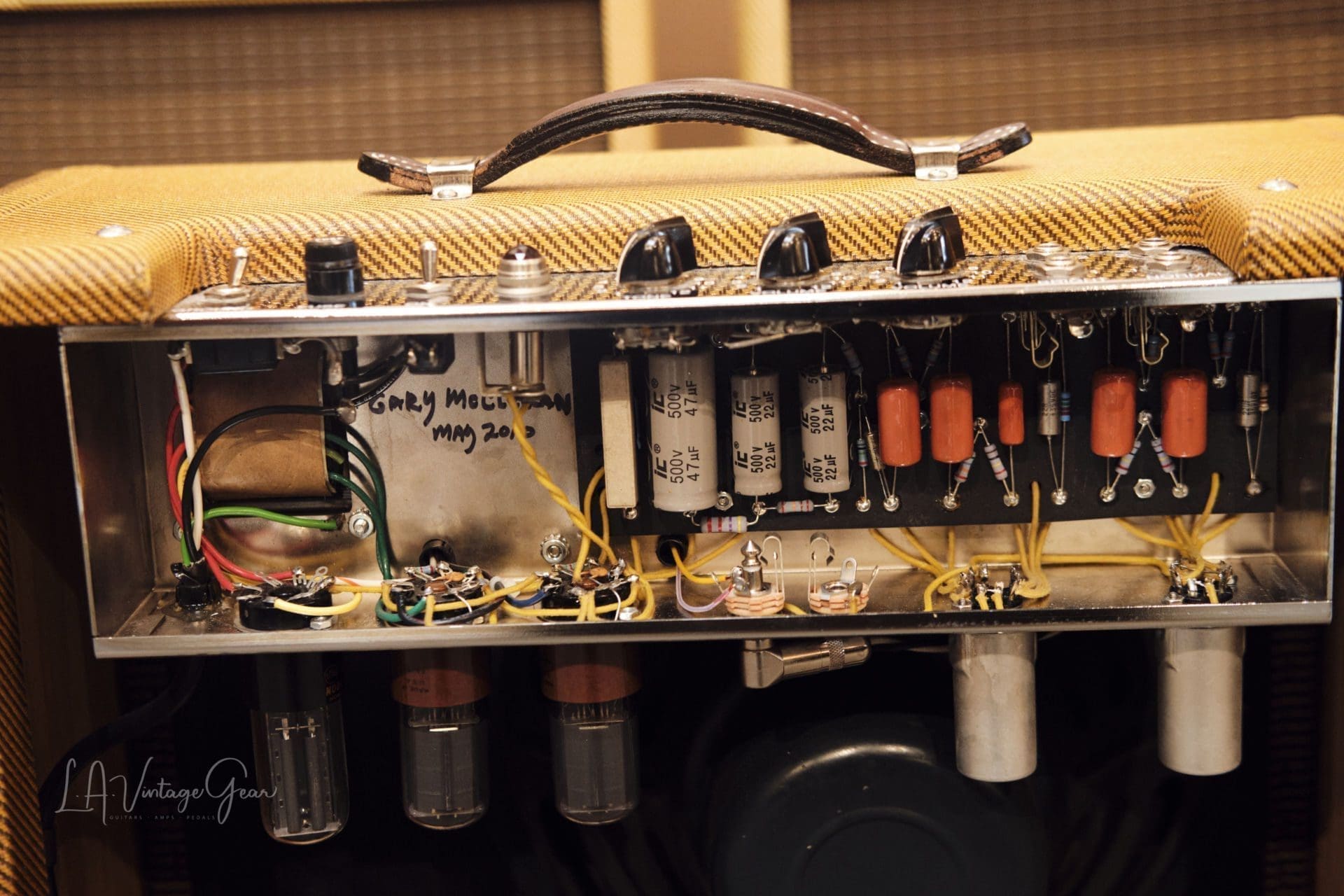 Tweed Deluxe Clone – Cabinet by Kerry Wright – 5e3 Circuit with Vintage ...