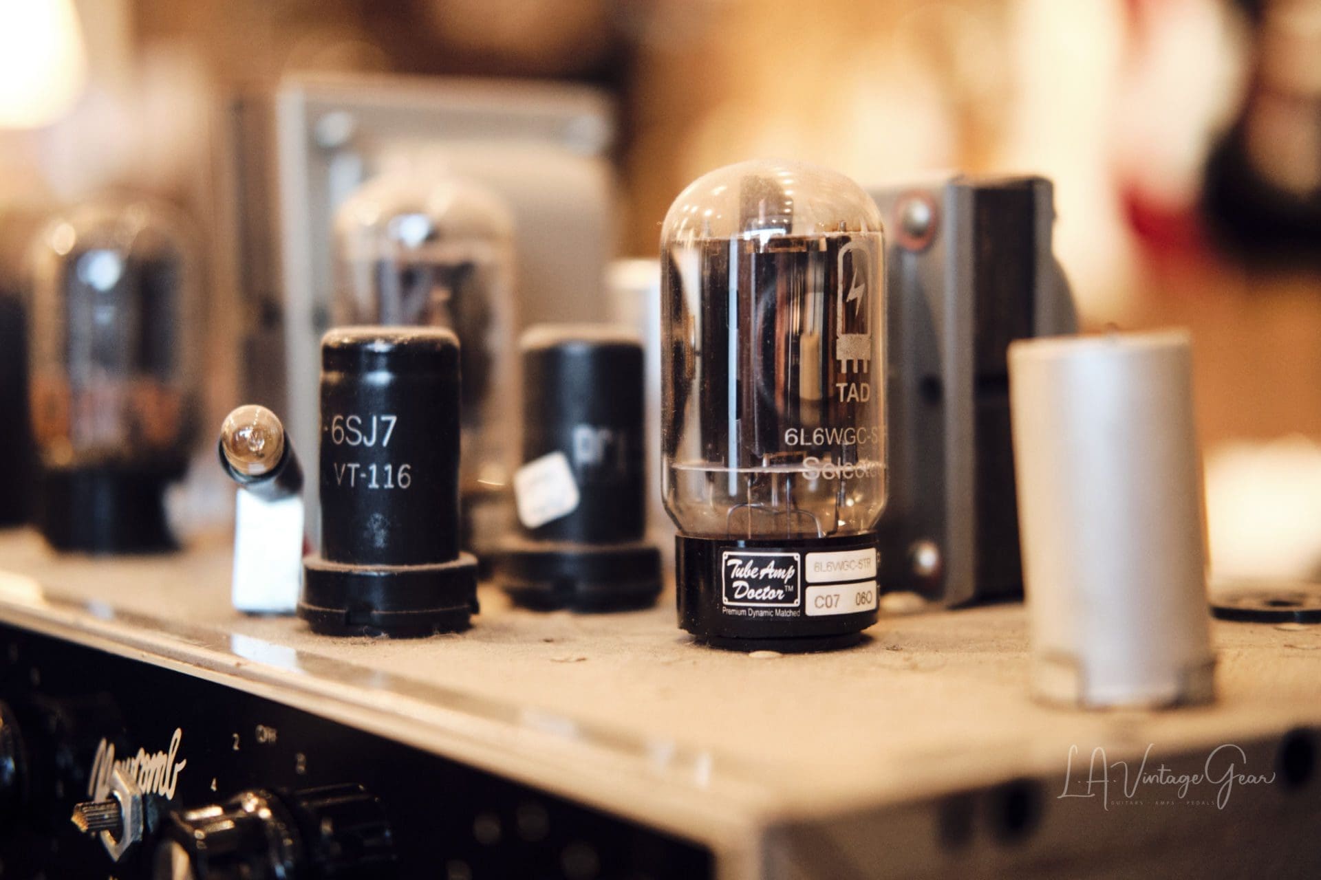 Newcomb E-25 Guitar Amp Head – Vintage Tube Amp PA Conversion with 6L6 ...