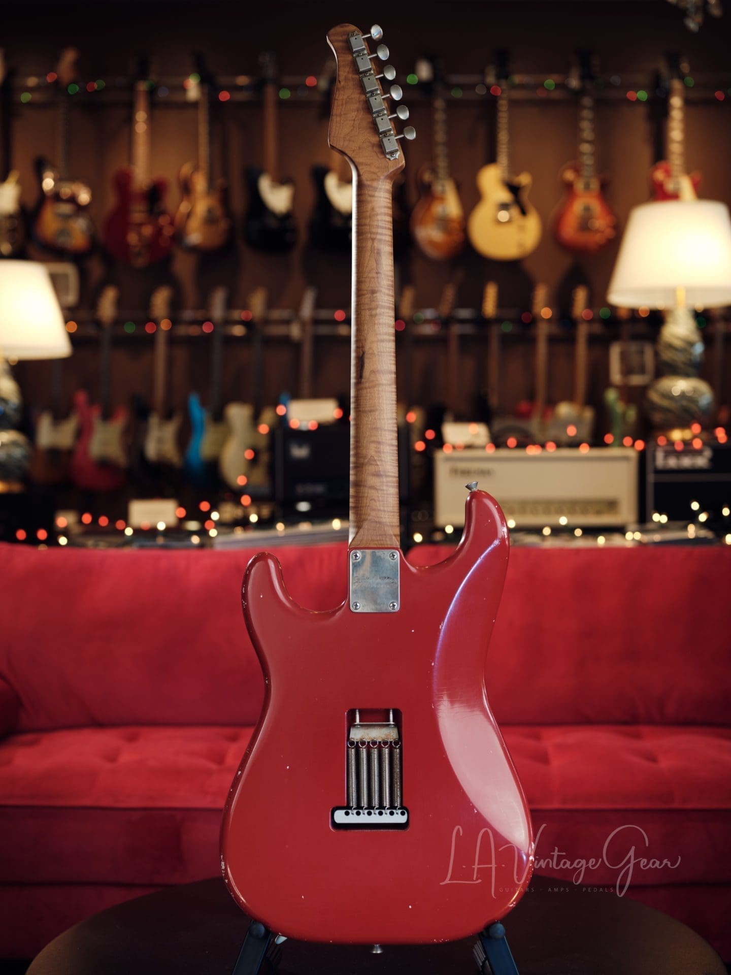 Xotic XSC1 S-Style Electric Guitar - Dakota Red Finish #2347 • LA ...