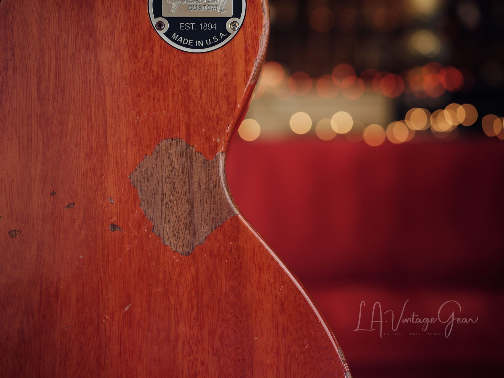 Gibson Relic’d Custom ’58 Les Paul Standard with Bigsby – Cherry Flame ...