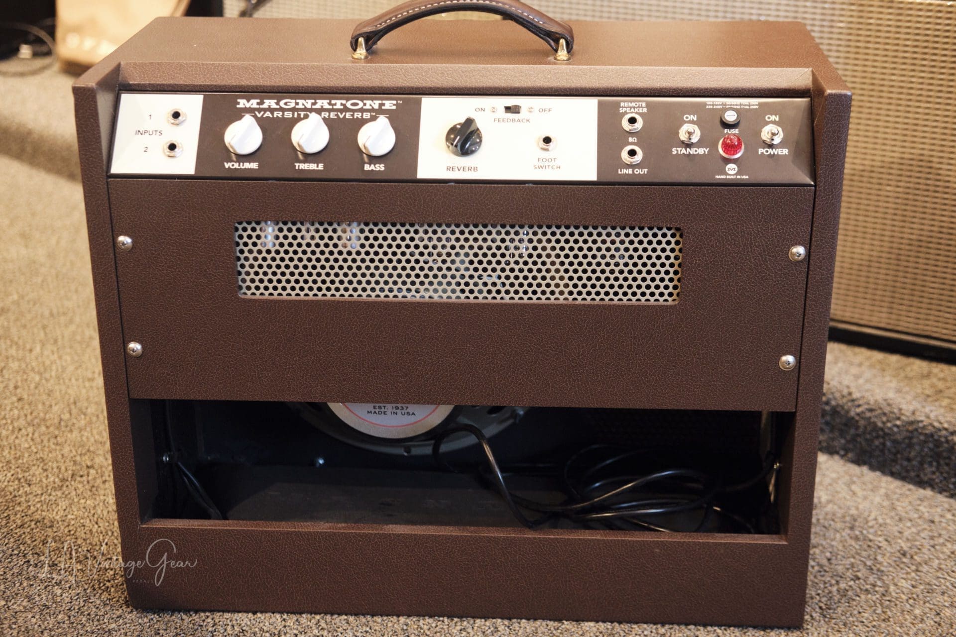 Magnatone Varsity 1x12 Combo Amplifier - Pre-Owned in Near Mint ...