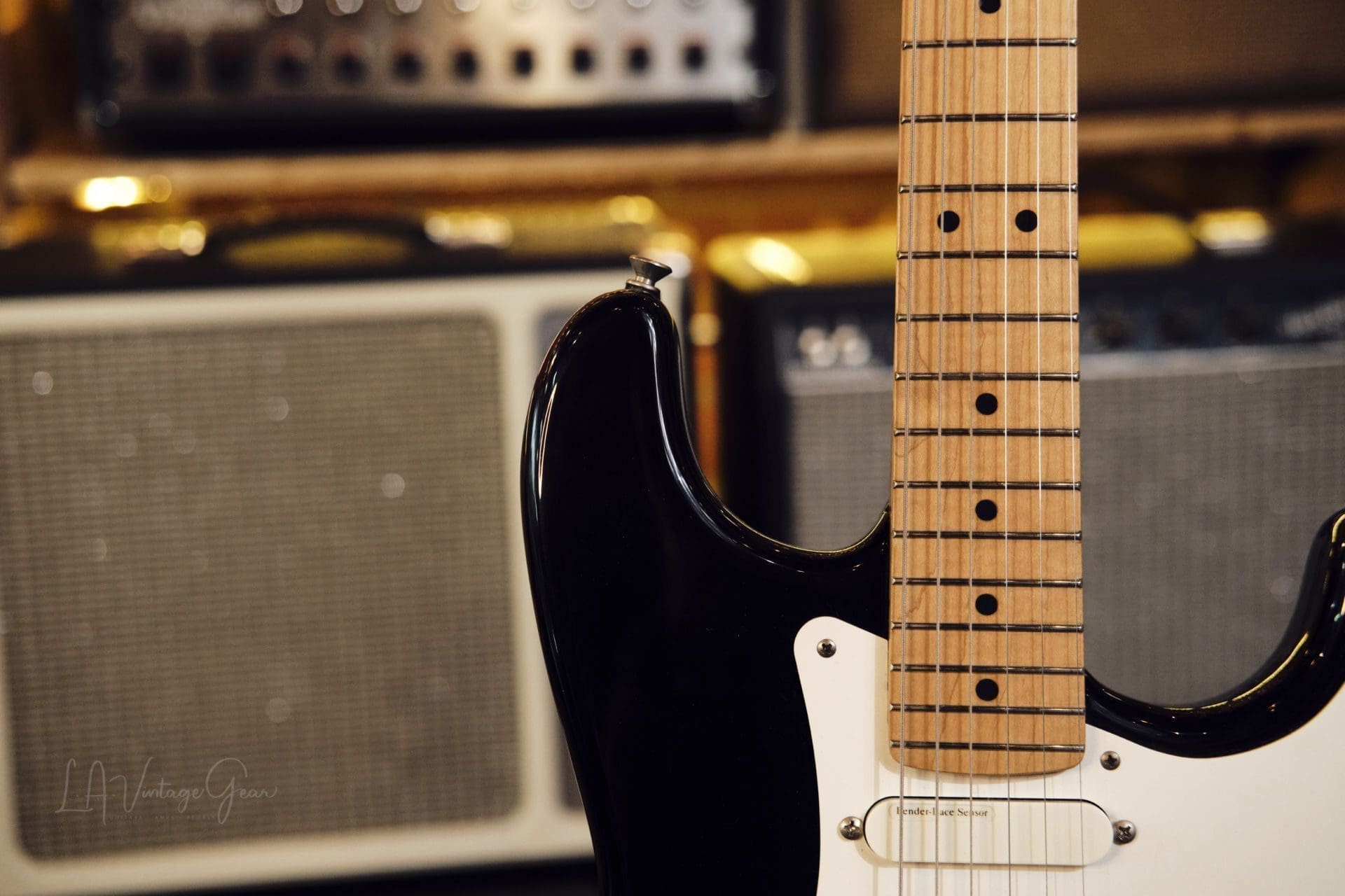 Fender Eric Clapton Signature 'Blackie' Stratocaster with Lace Sensor ...