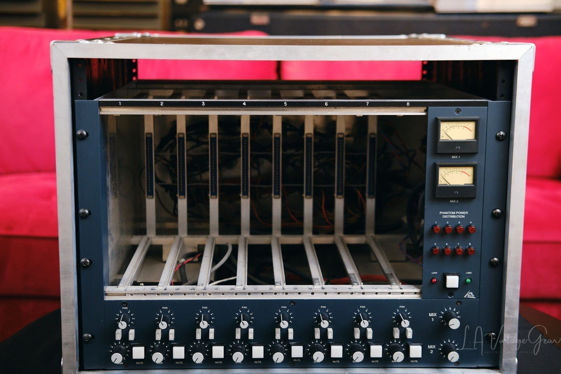 Neve 8 Slot Unloaded Rack Unit in Road Case-All Neve Components-Power ...