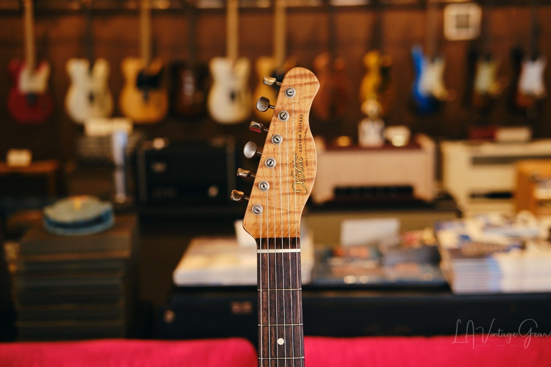 Xotic XTC1 T-Style Electric Guitar-Dakota Red Finish & Rosewood ...