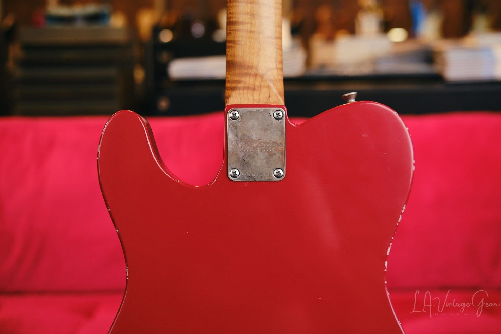 Xotic XTC1 T-Style Electric Guitar-Dakota Red Finish & Rosewood ...