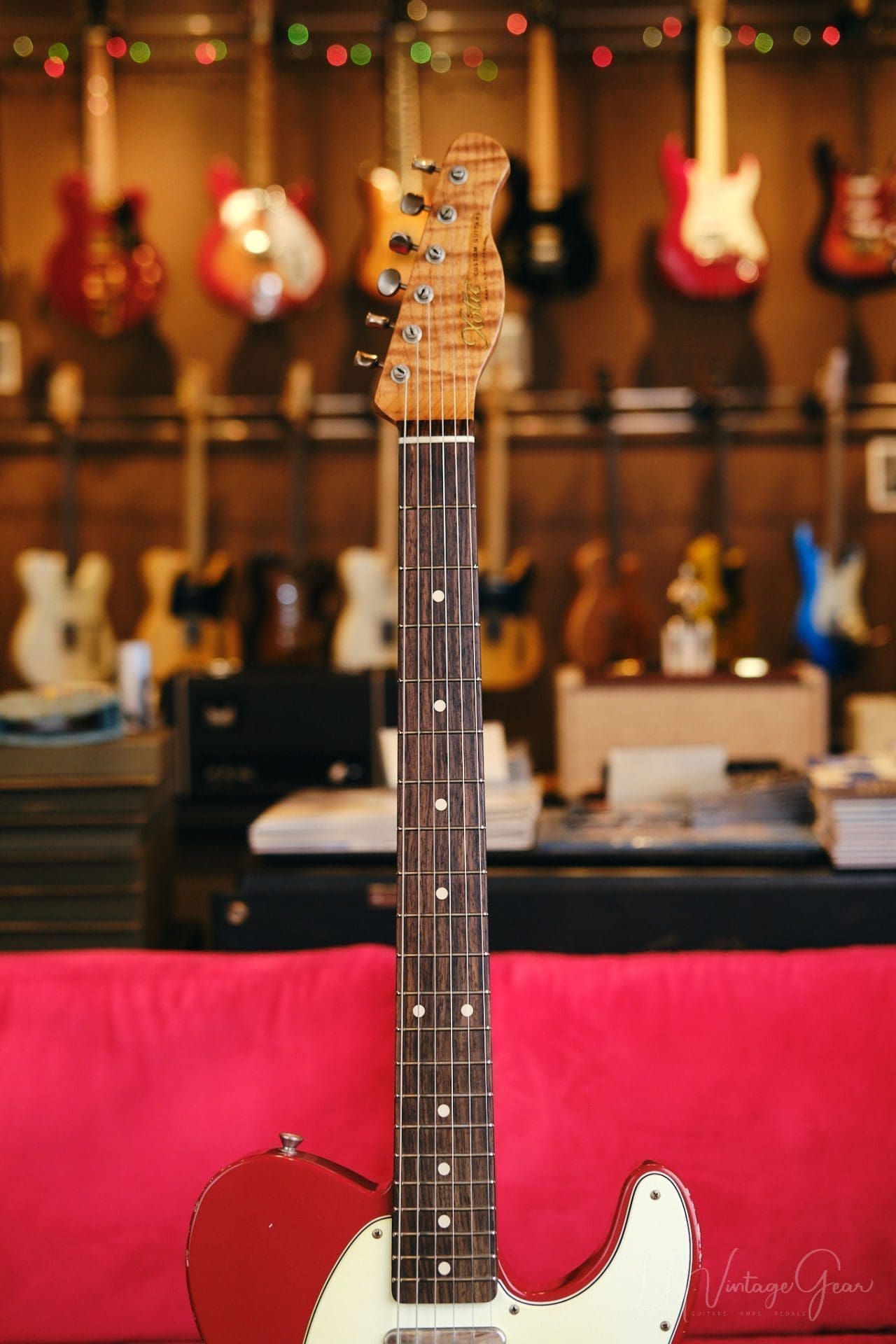 Xotic XTC1 T-Style Electric Guitar-Dakota Red Finish & Rosewood ...