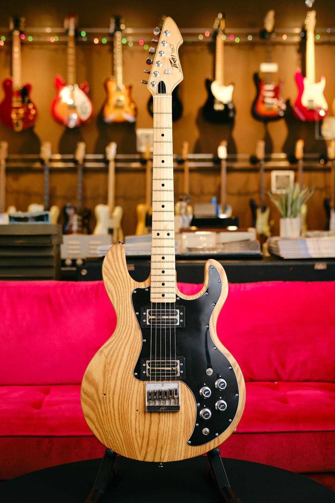 Peavey T-60 Electric Guitar – Natural Finish and All Original with OHSC ... Peavey T-60 Electric Guitar – Natural Finish and All Original with OHSC ...