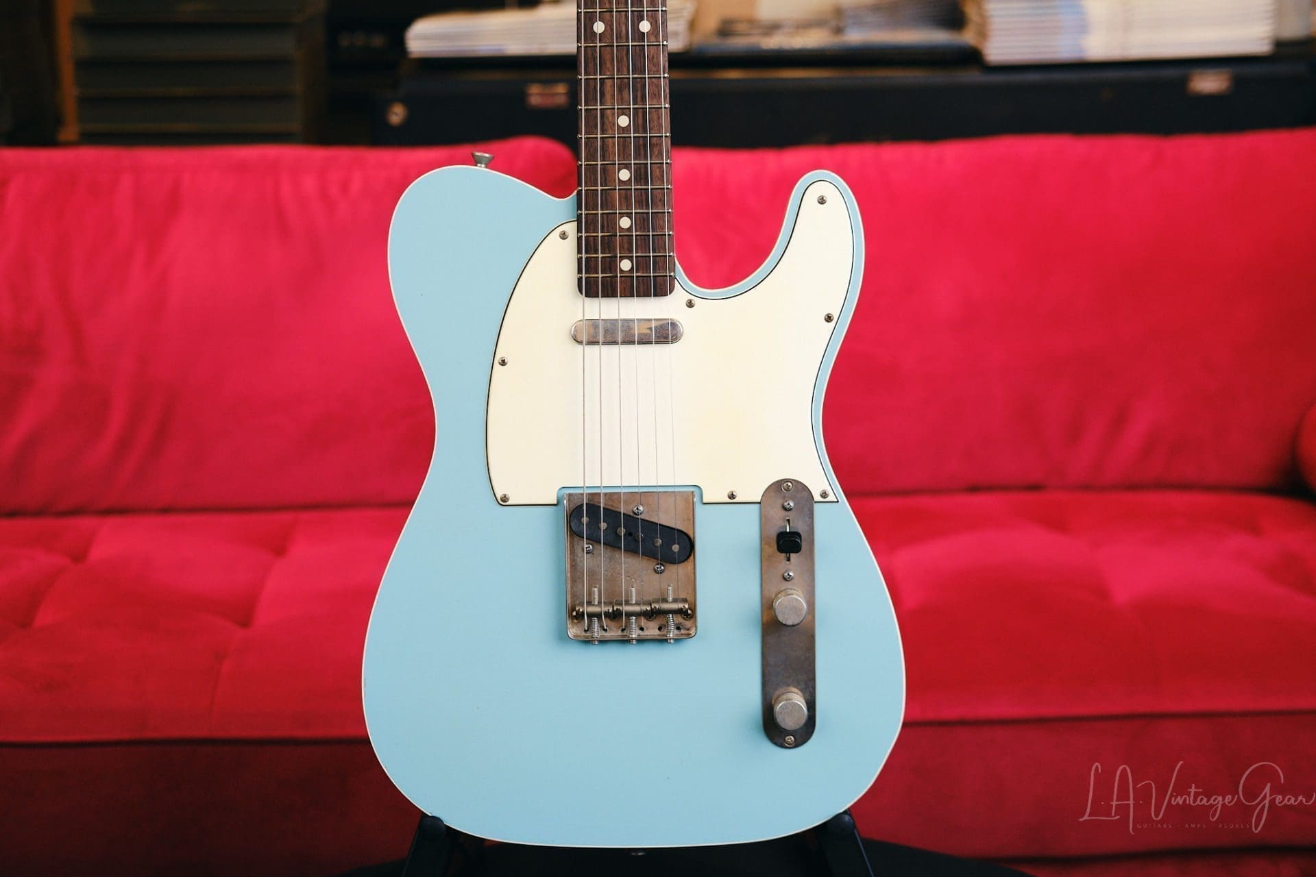 Xotic XTC1 T-Style Double Bound Electric Guitar-Sonic Blue Finish / SKB ...
