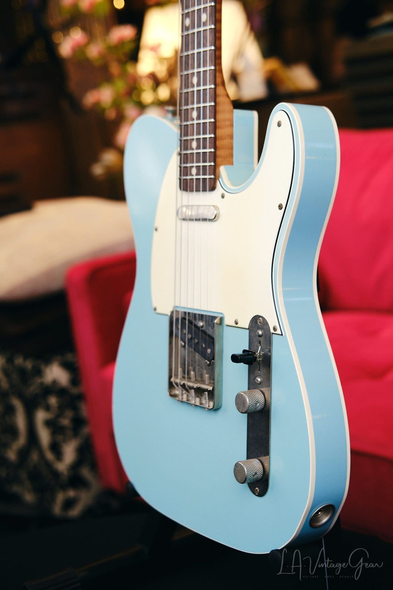 Xotic XTC1 T-Style Double Bound Electric Guitar-Sonic Blue Finish / SKB ...