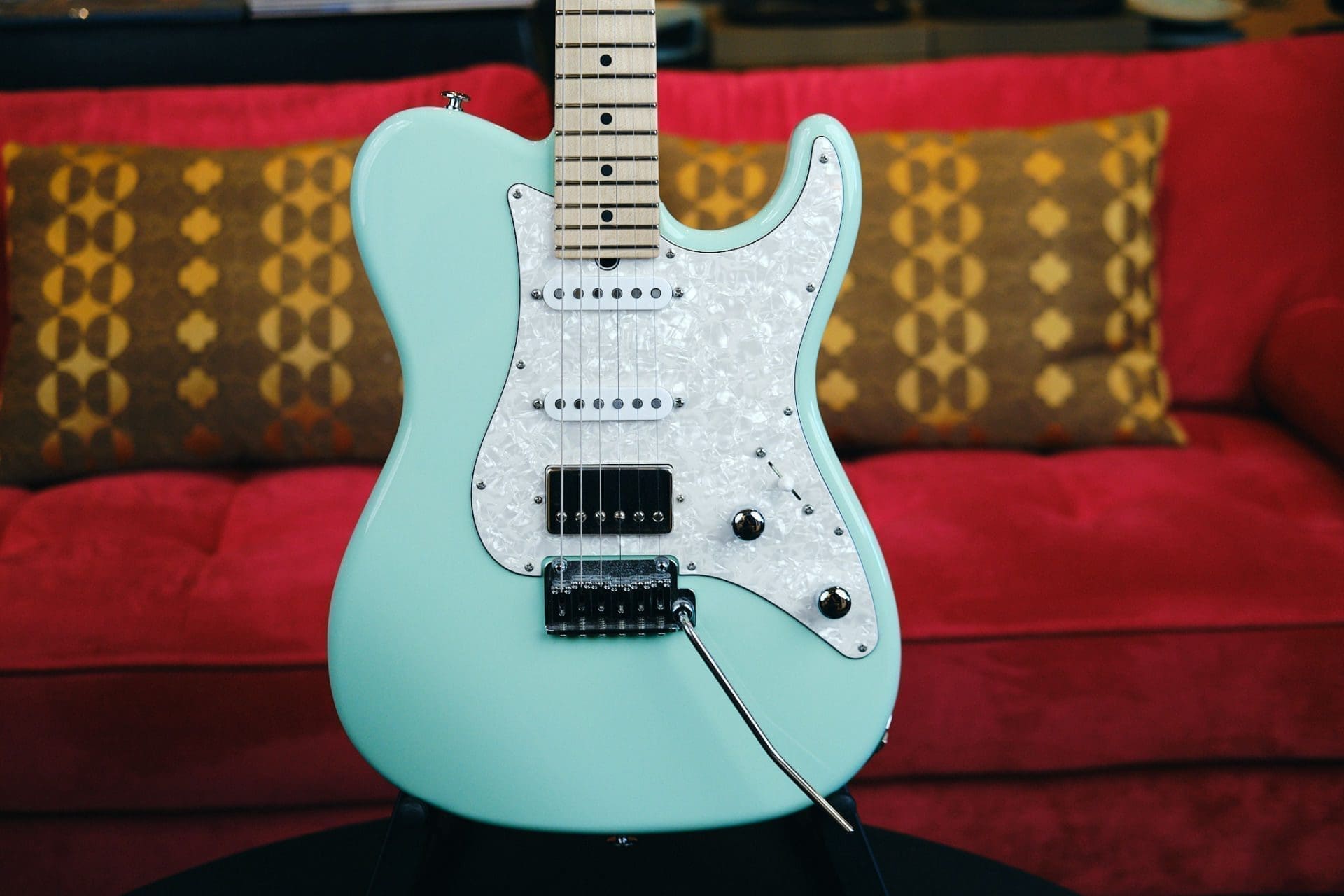 Suhr Custom Classic TS SSH (2017) - Surf Green Finish with One Piece ...