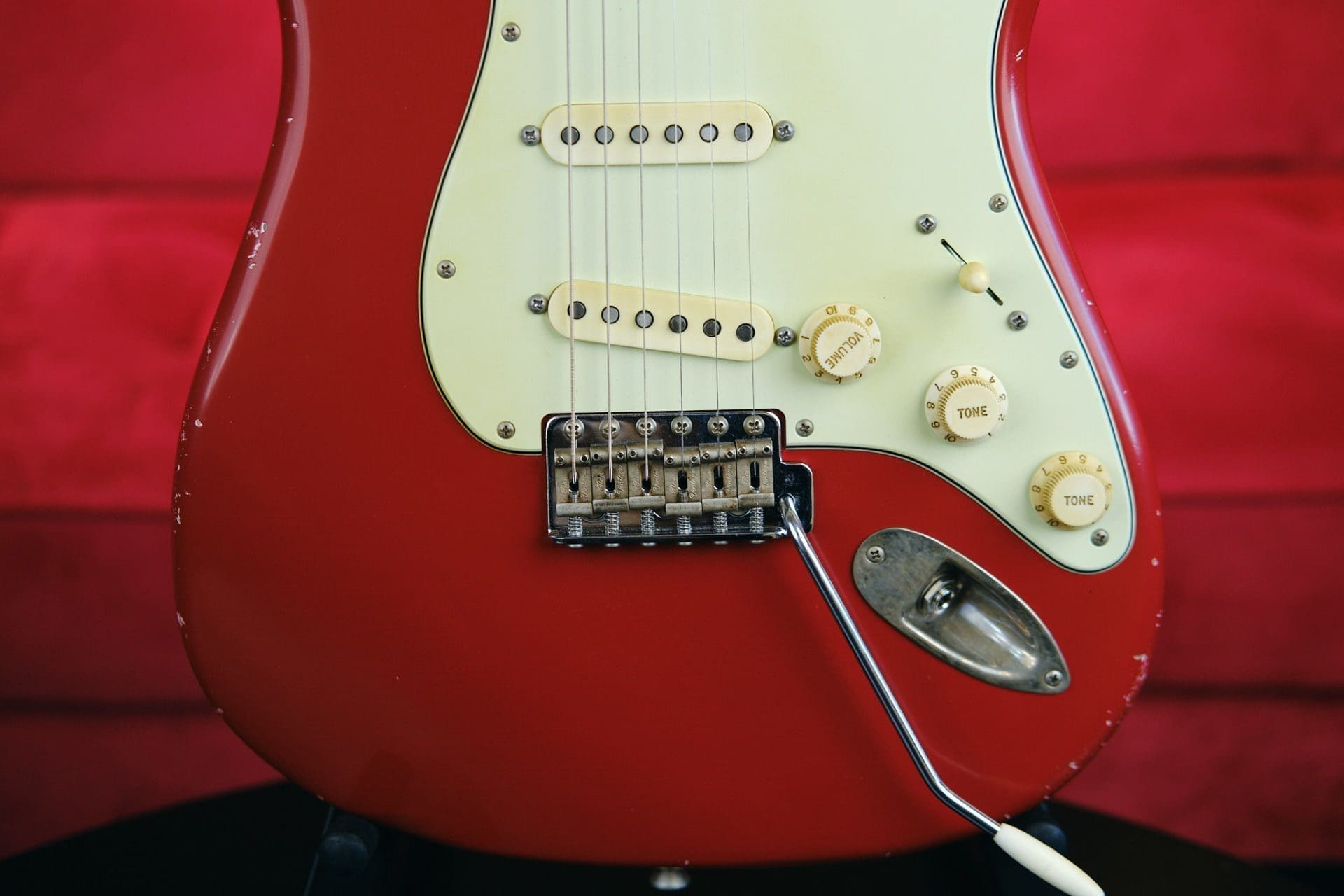 Xotic XSC1 S-Style Relic’d Electric Guitar – Dakota Red Finish with RW ...