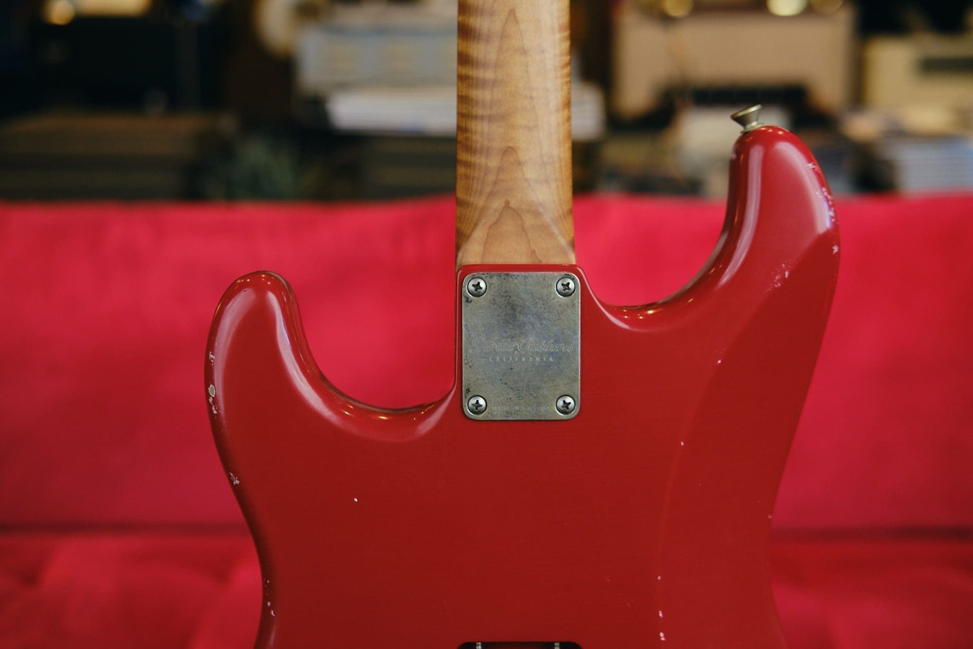 Xotic XSC1 S-Style Relic’d Electric Guitar – Dakota Red Finish & RW ...