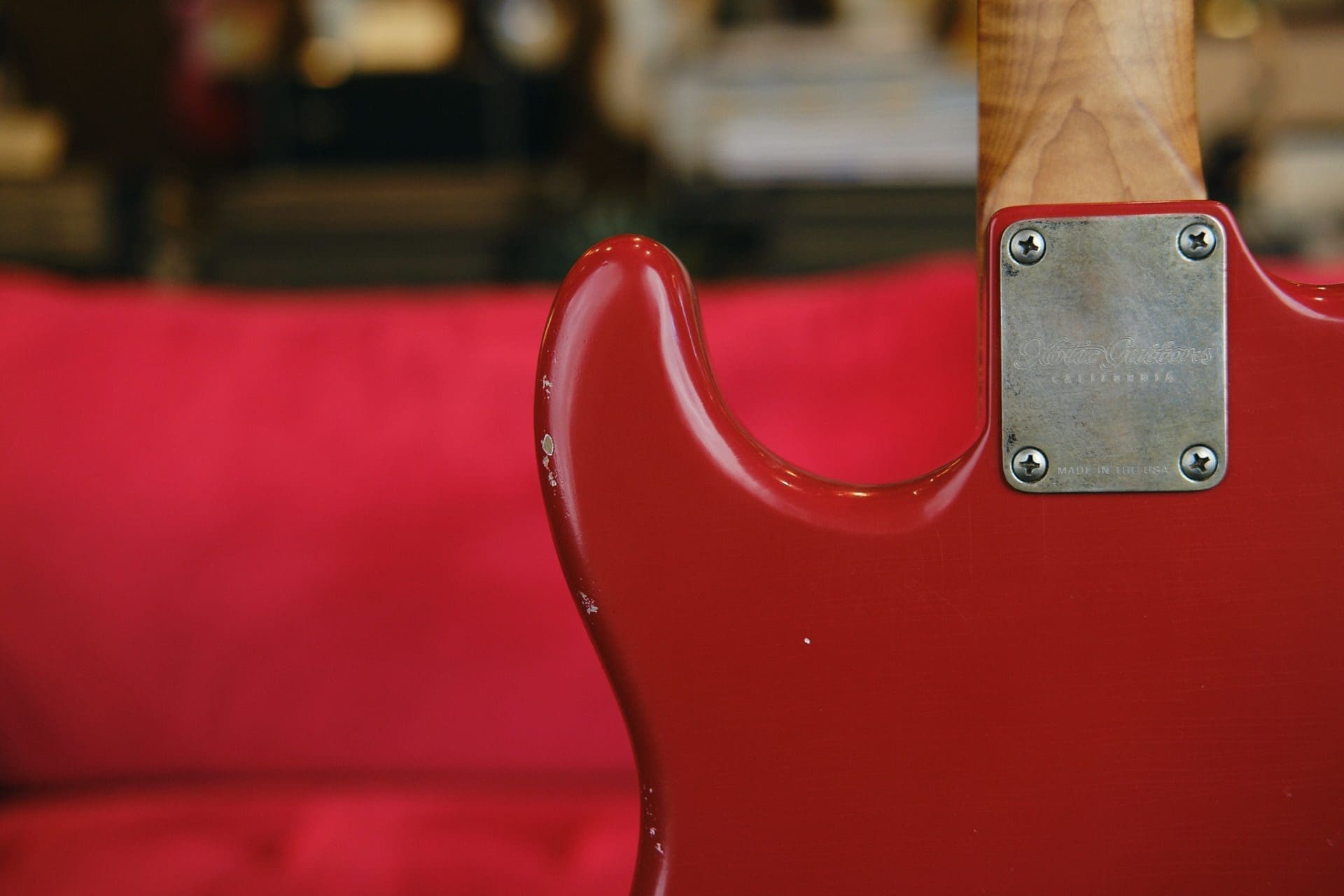 Xotic XSC1 S-Style Relic’d Electric Guitar – Dakota Red Finish & RW ...