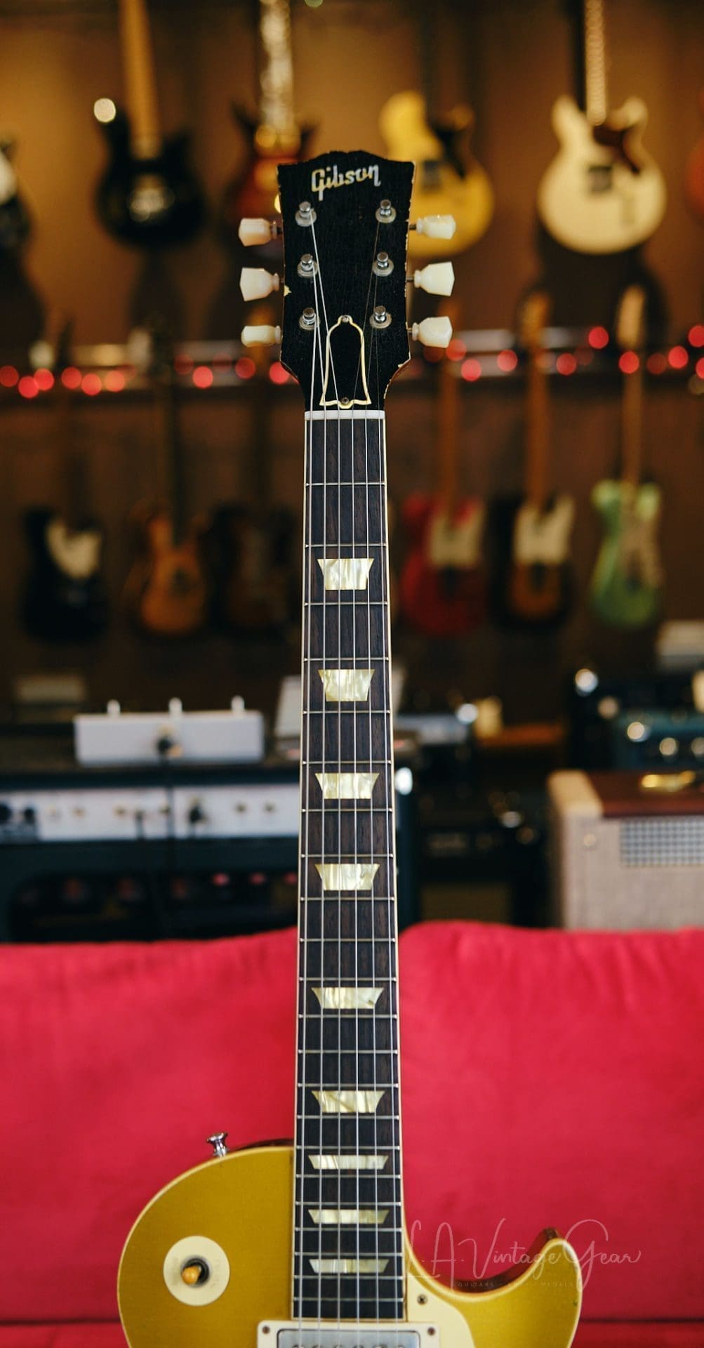 Gibson Custom Shop 1957 “Murphy Lab” Gold Top Les Paul Electric Guitar ...