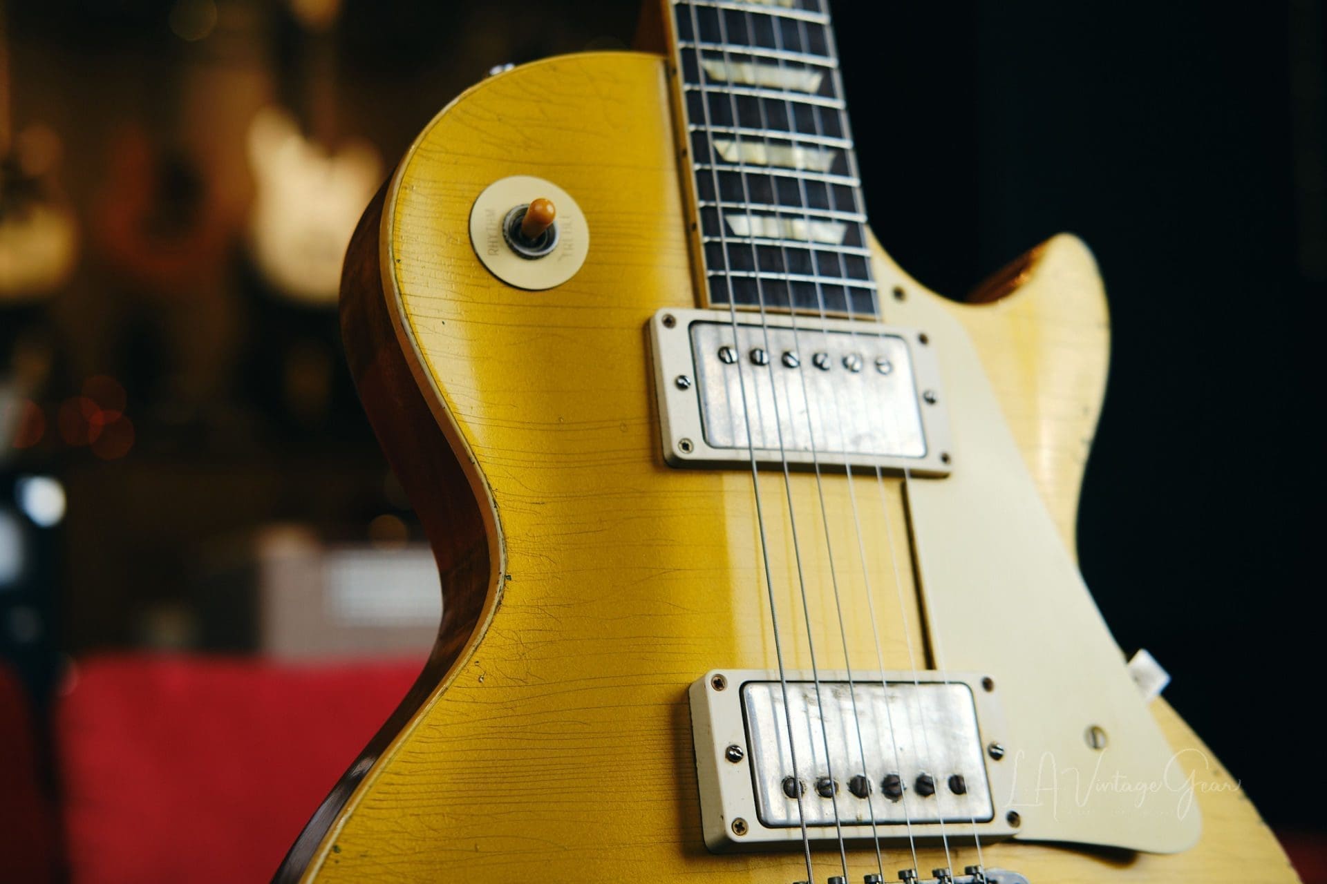 Gibson Custom Shop 1957 “Murphy Lab” Gold Top Les Paul Electric Guitar ...