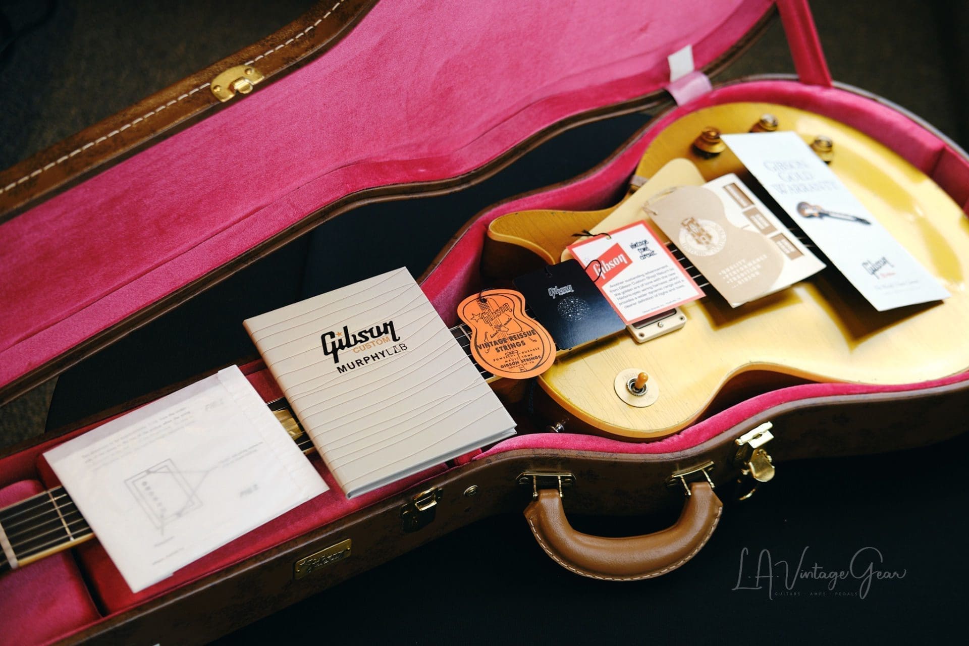 Gibson Custom Shop 1957 “Murphy Lab” Gold Top Les Paul Electric Guitar ...