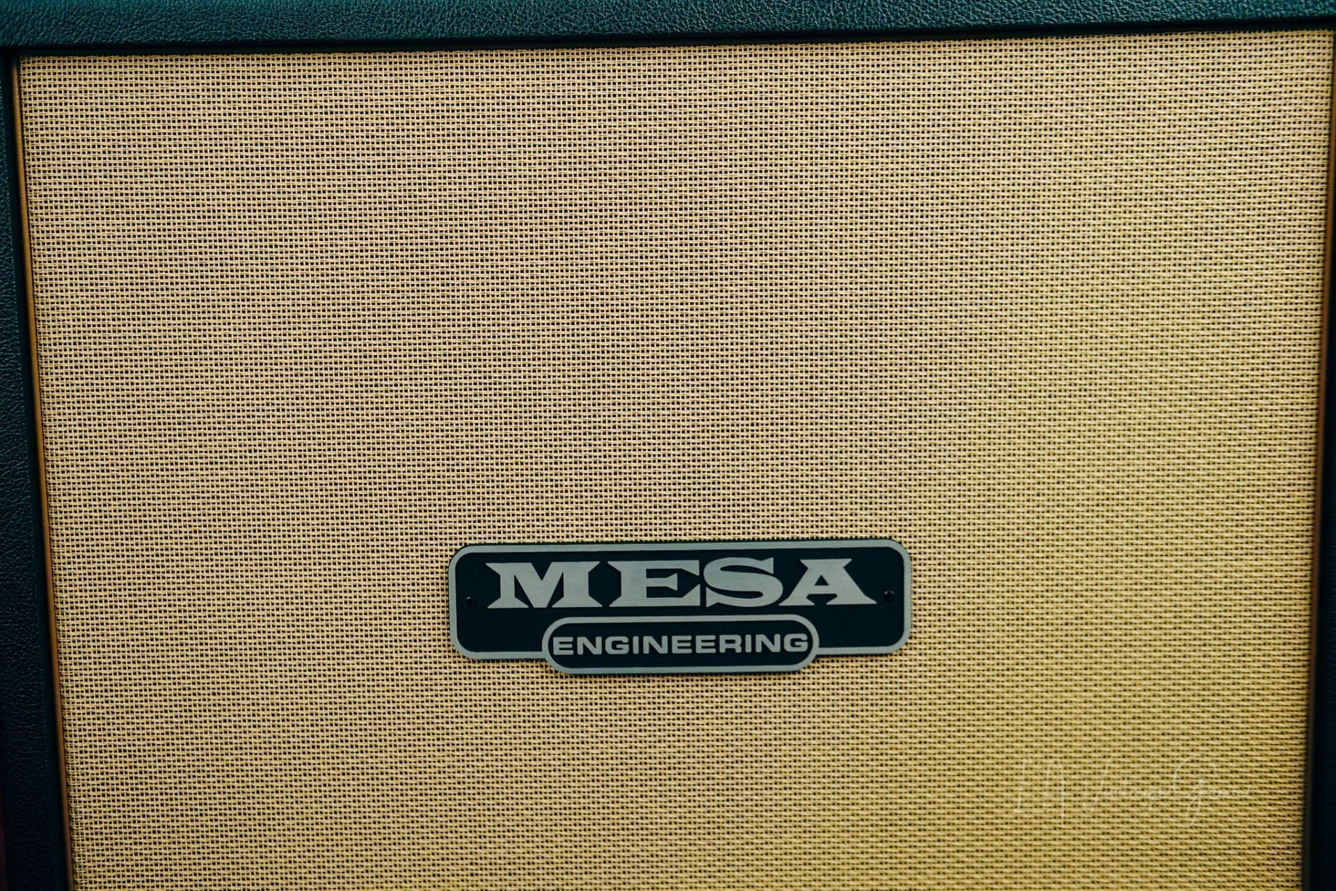 Mesa Boogie 4×12 Straight Guitar Speaker Cabinet-Emerald Green & Tan ...