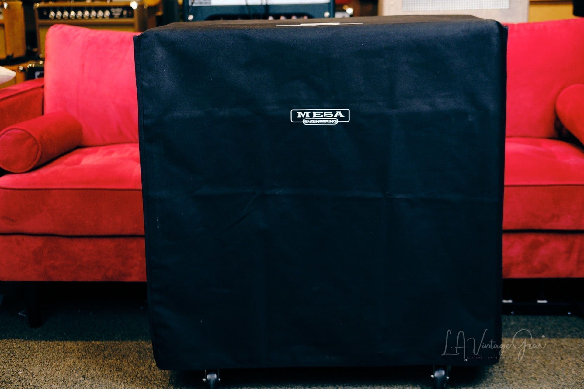 Mesa Boogie 4×12 Straight Guitar Speaker Cabinet-Emerald Green & Tan ...