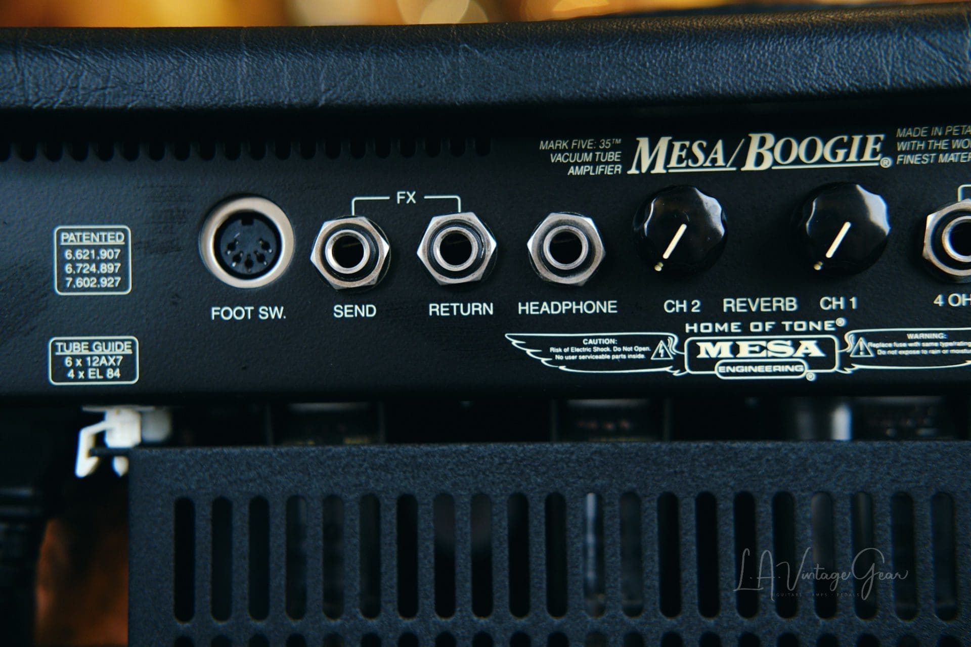 Mesa Boogie Mark V 35W Head-Black Tolex Finish with Rackmount ...