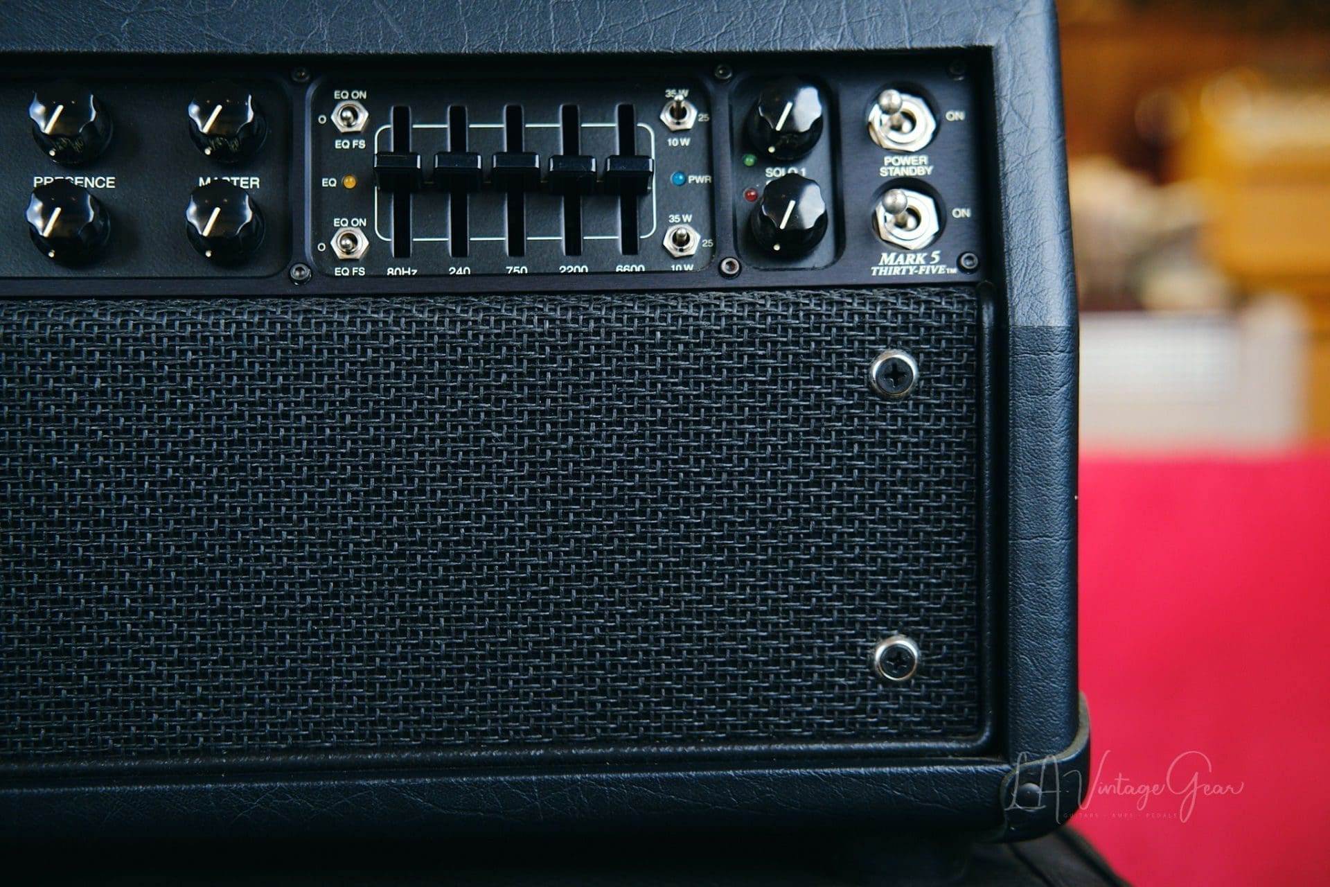 Mesa Boogie Mark V 35W Head-Black Tolex Finish with Rackmount ...