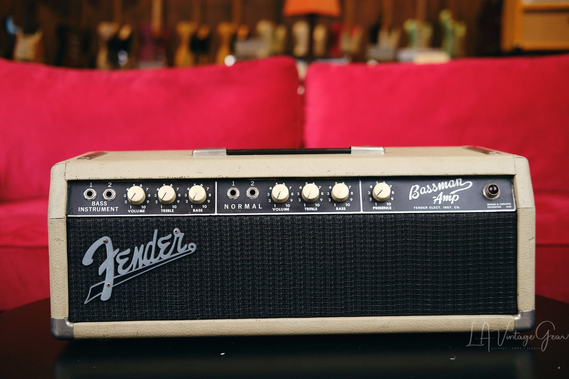 Fender 1963 Bassman Guitar Amplifier Head 6G6-B Circuit – Very Good ...