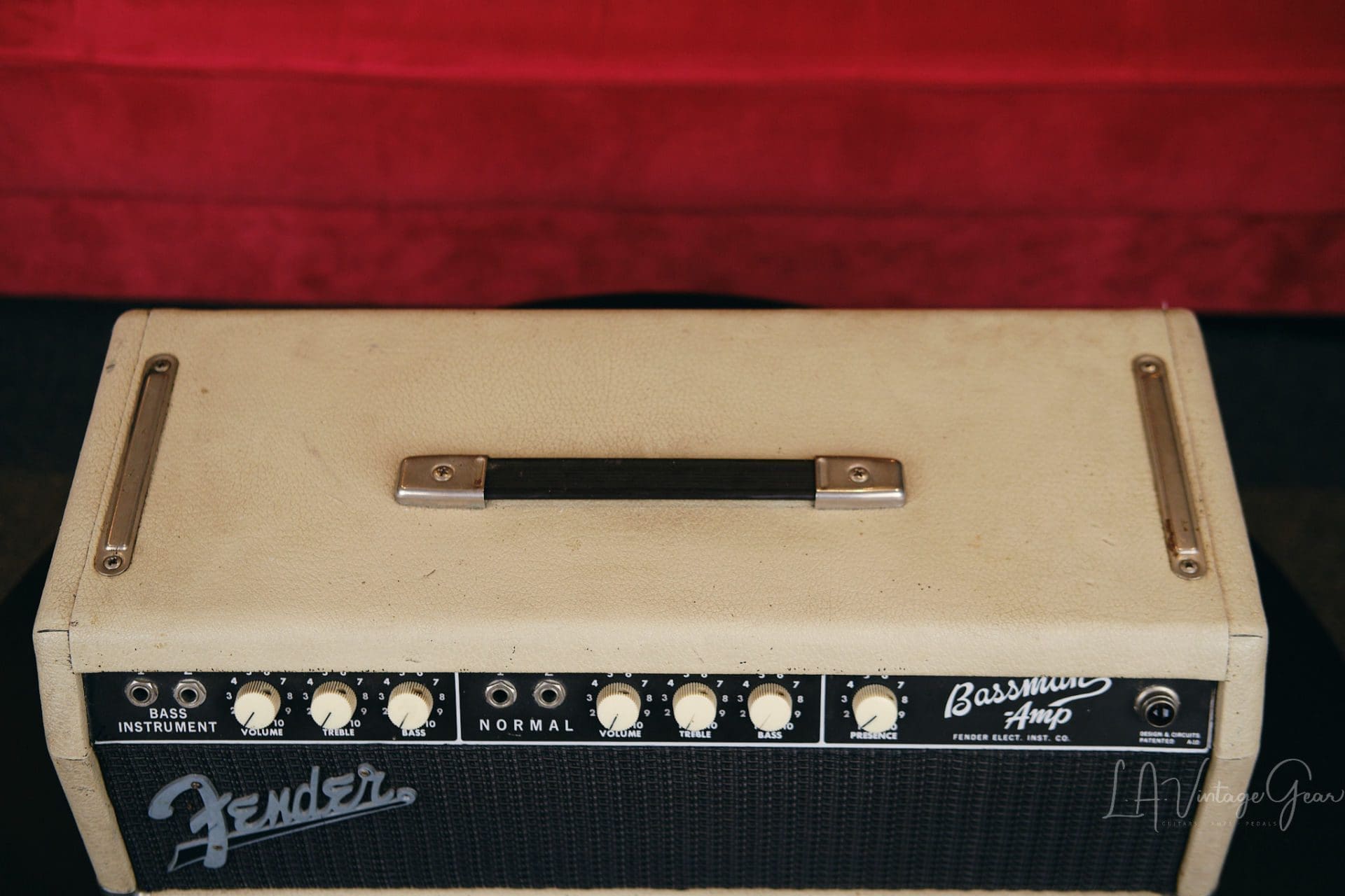 Fender 1963 Bassman Guitar Amplifier Head 6G6-B Circuit – Very Good ...