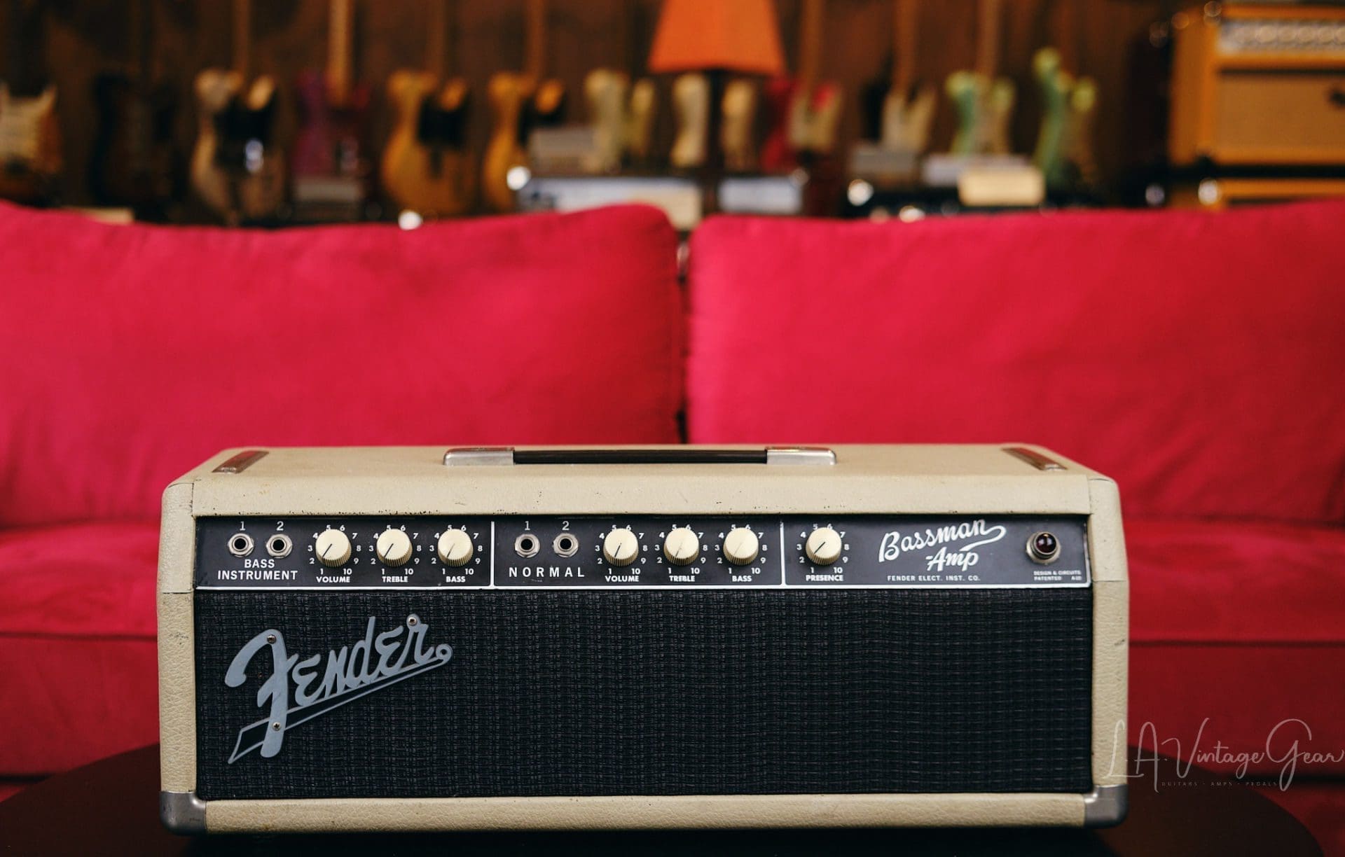 Fender 1963 Bassman Guitar Amplifier Head 6G6-B Circuit - Very Good ...