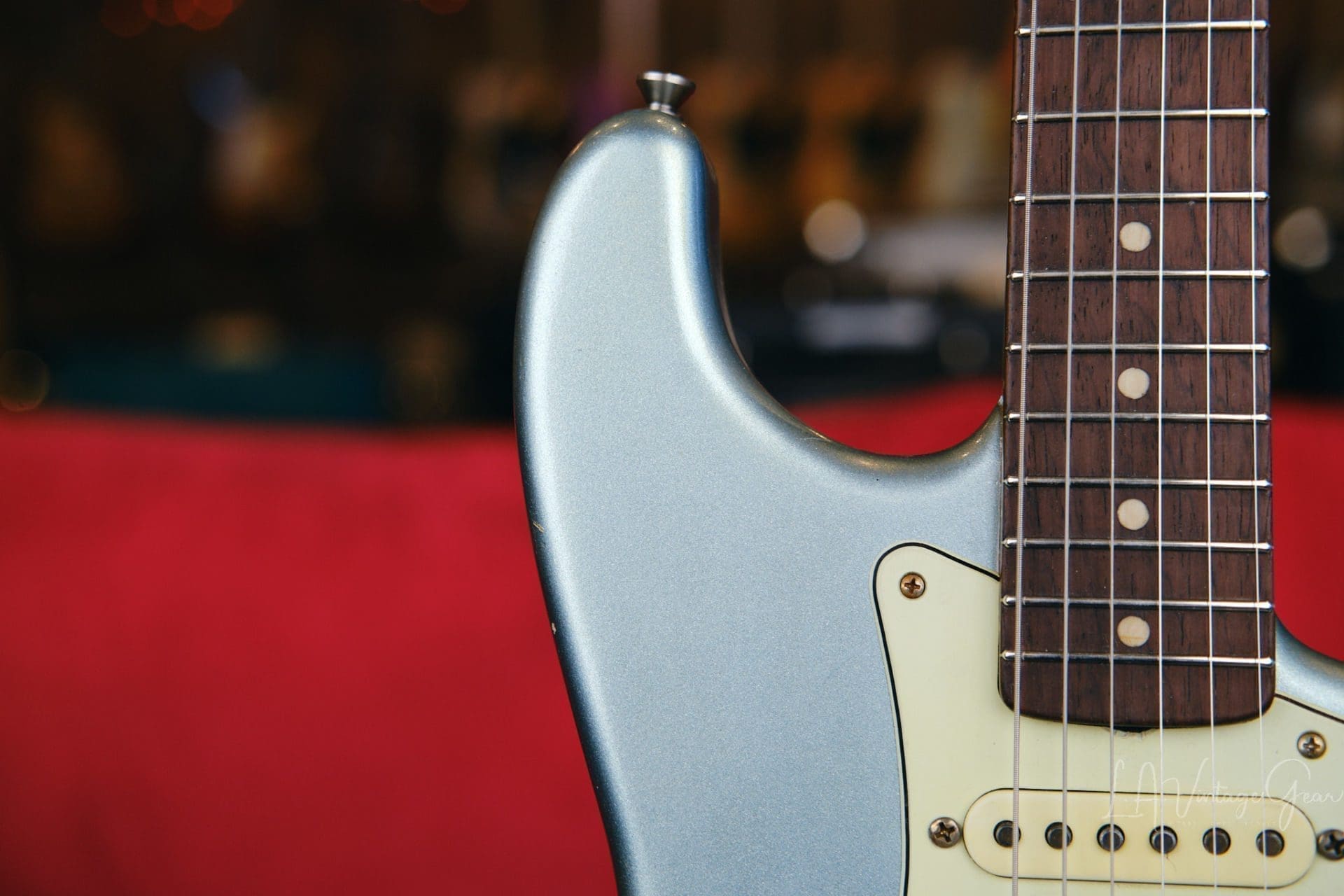 Mario Martin “Model S” Electric Guitar – Relic’d Firemist Silver Finish ...