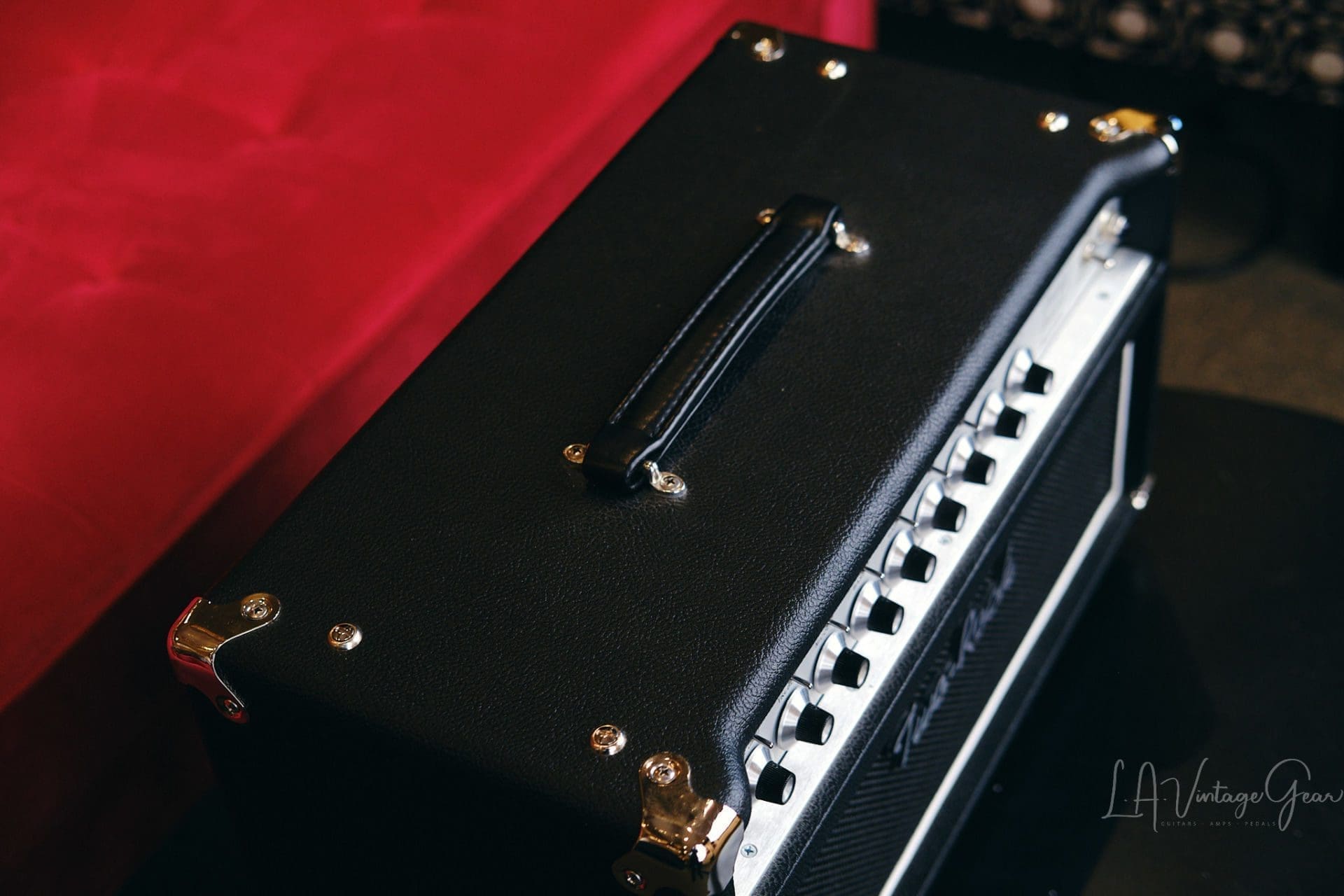 (SOLD) Two Rock Classic Reverb Head - Silver Chassis & Black Bronco ...