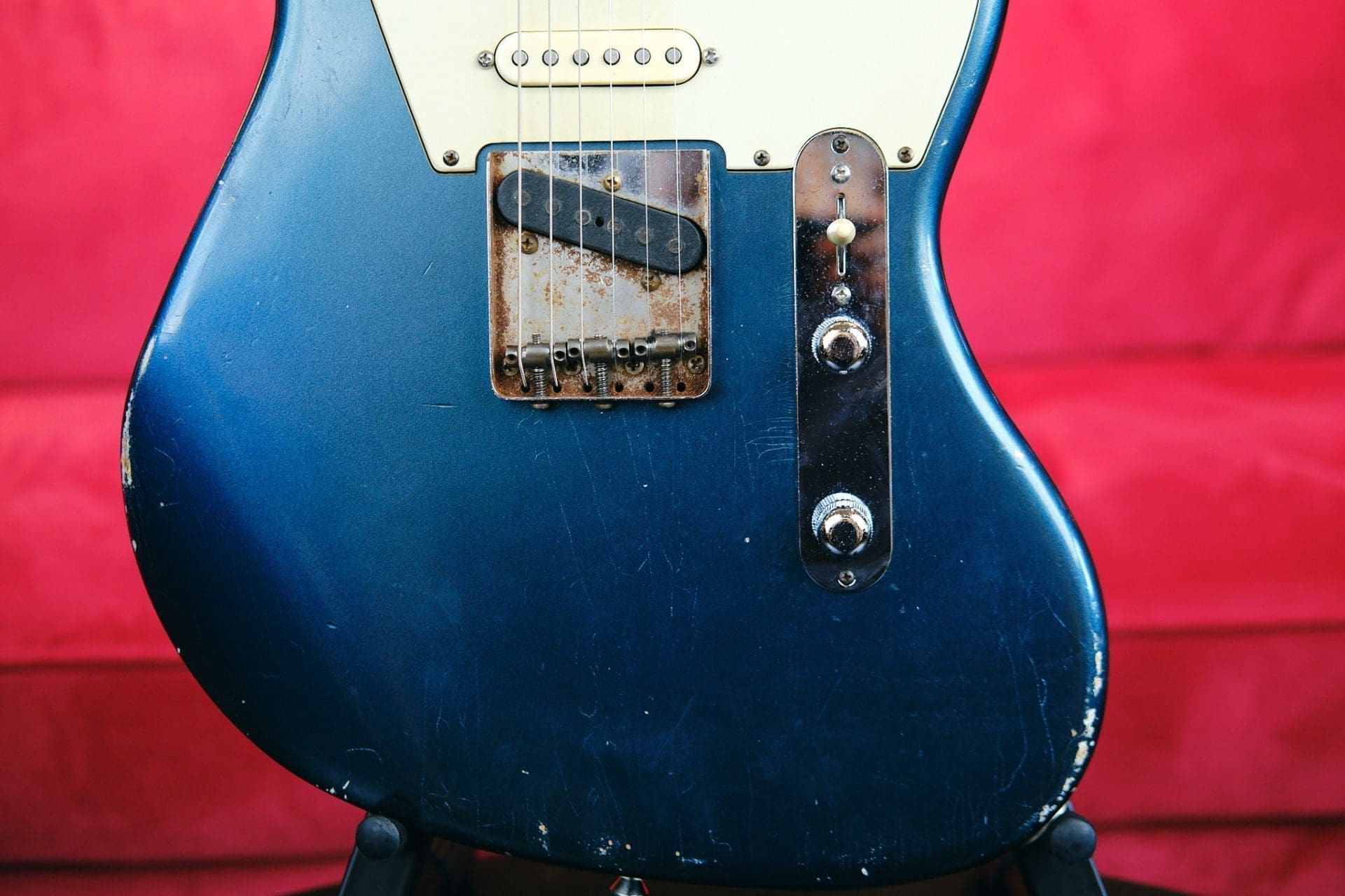 Danocaster Triple Pickup Telemaster-Style Offset Electric Guitar in ...