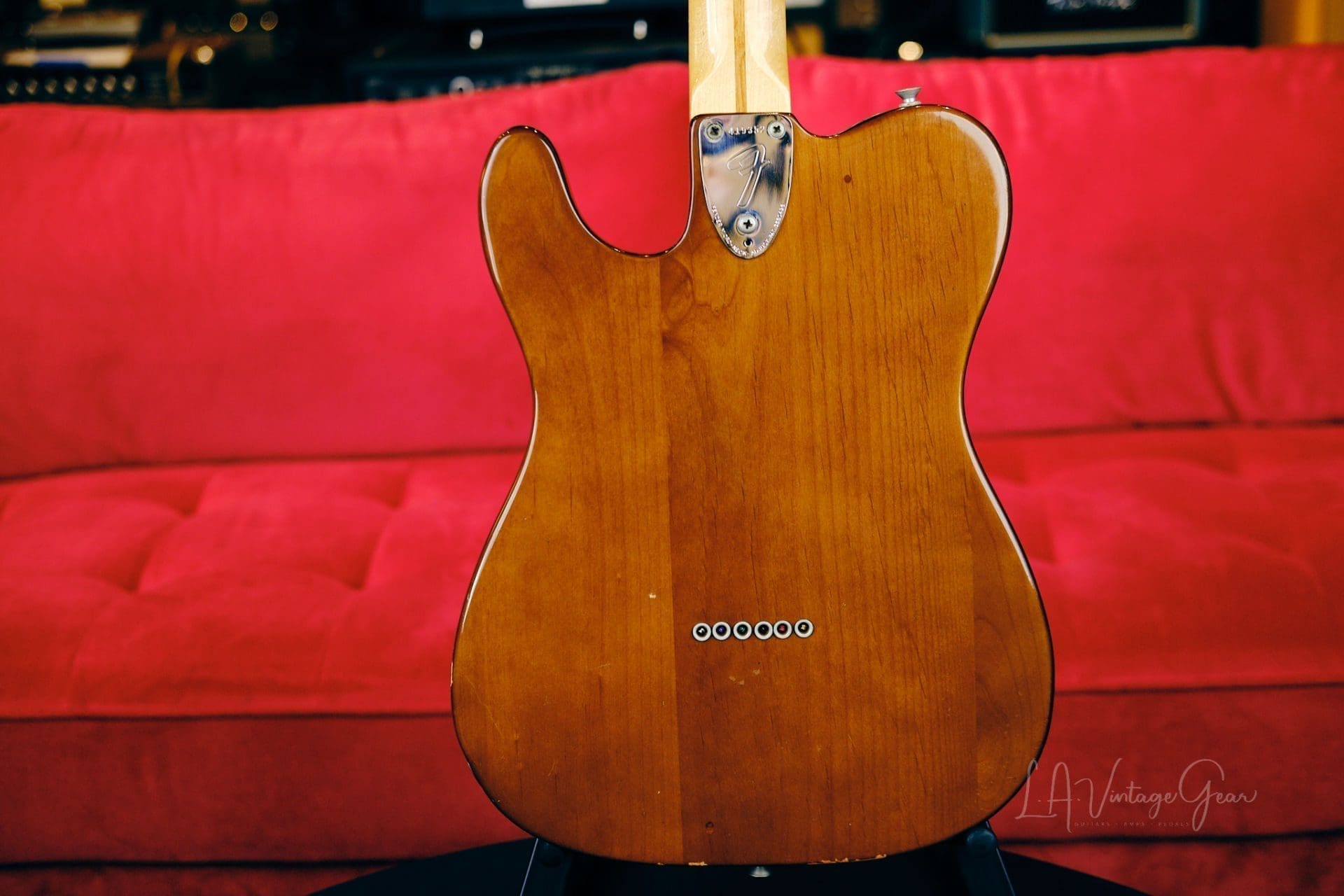Fender 1973 Telecaster Custom Electric Guitar-Mocha Brown Finish-All ...