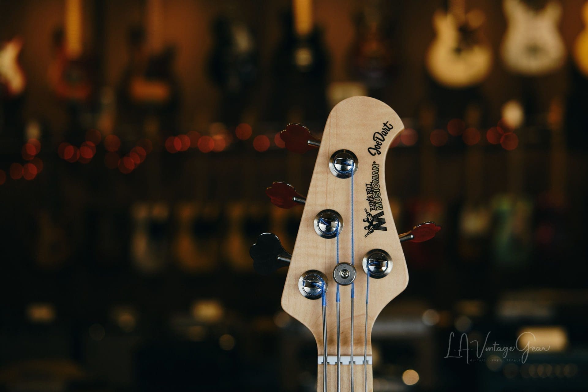 Music Man “Joe Dart Signature” Bass Guitar – Velvet Natural Finish in ...